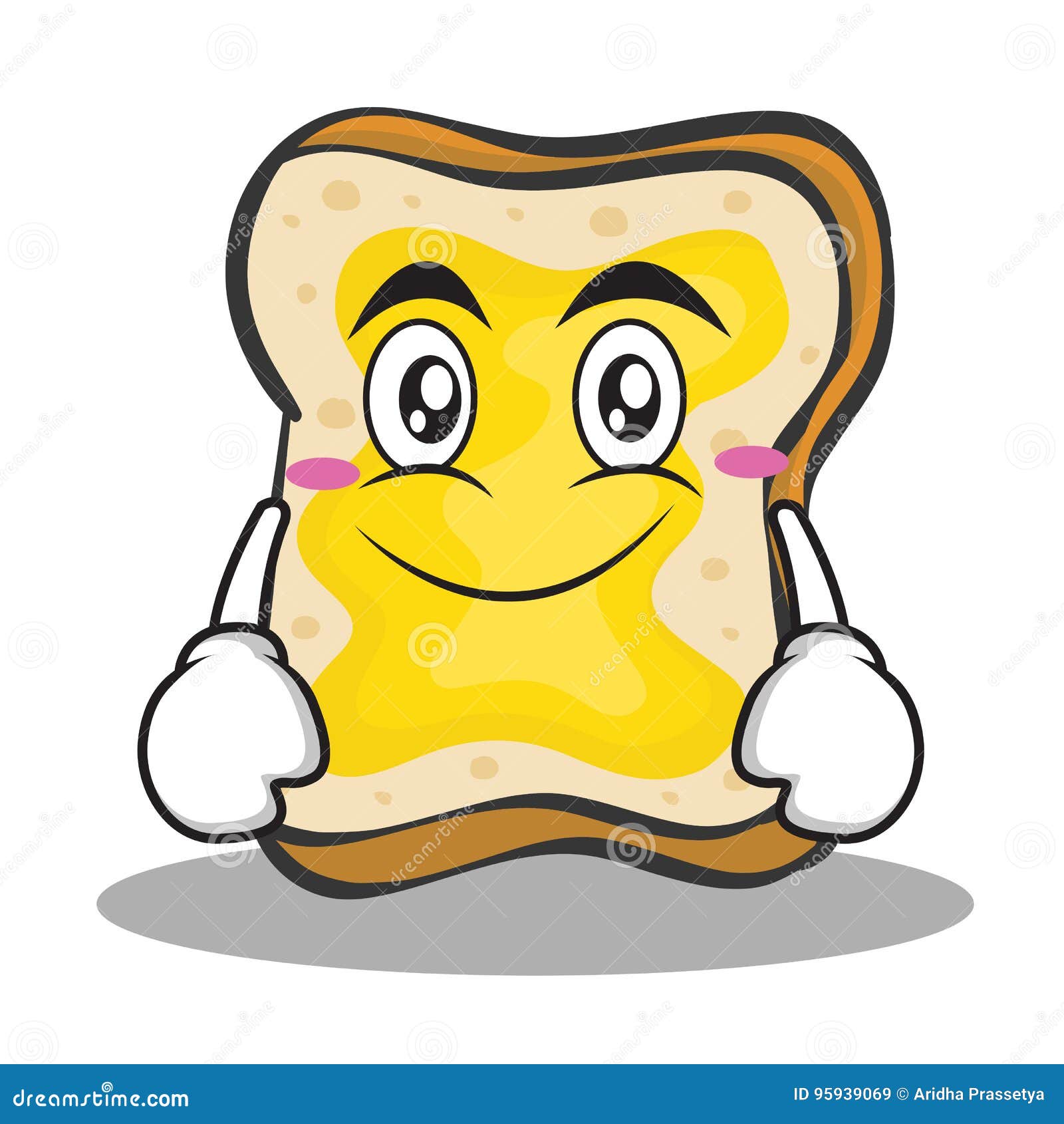 Smile Bread Avatar Icon Set Stock Photography | CartoonDealer.com ...
