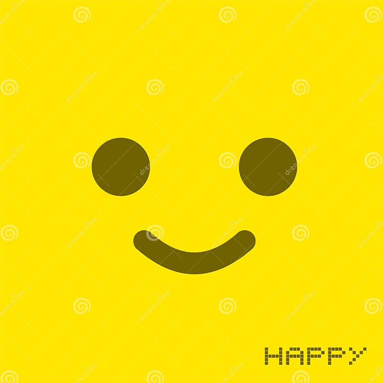 Smile face design stock vector. Illustration of emotion - 131034717