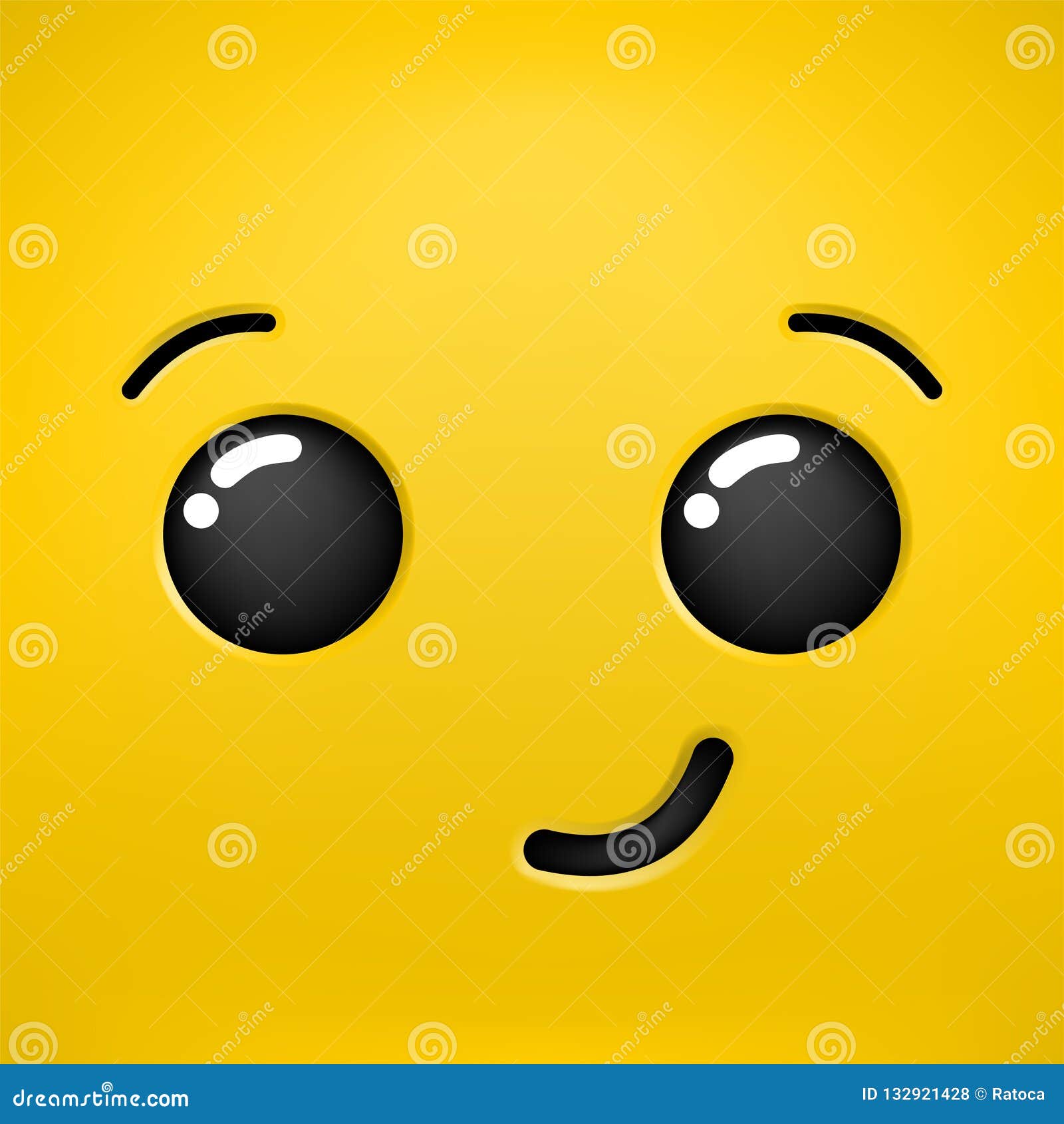 Smile face design stock vector. Illustration of vector - 132921428
