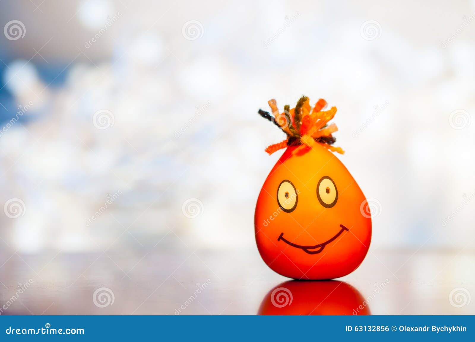 Smile Face. Handmade Man S Face with a Smile Stock Photo - Image of ...