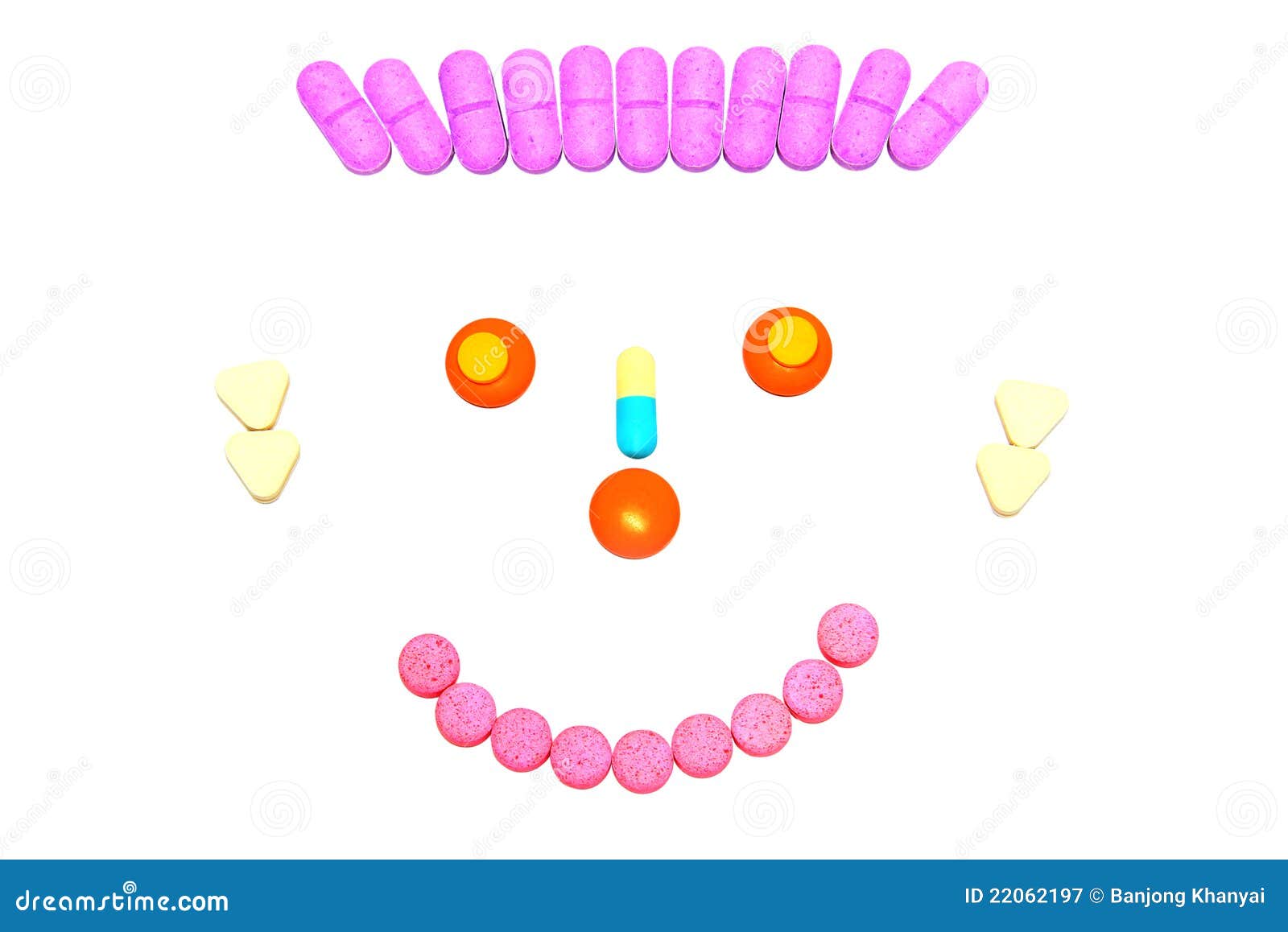 Smile Face, Medical Concept. Stock Image - Image of laboratory ...