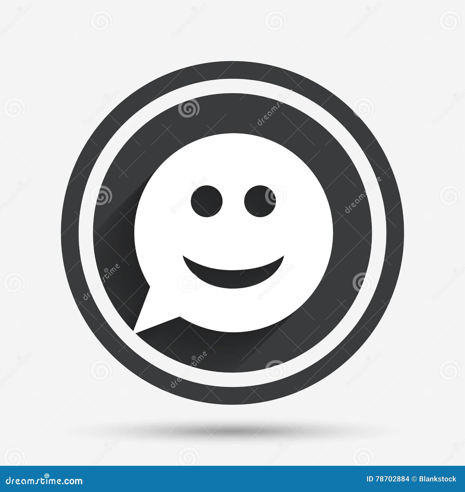 Smile Face Sign Icon. Smiley Symbol. Stock Vector - Illustration of ...