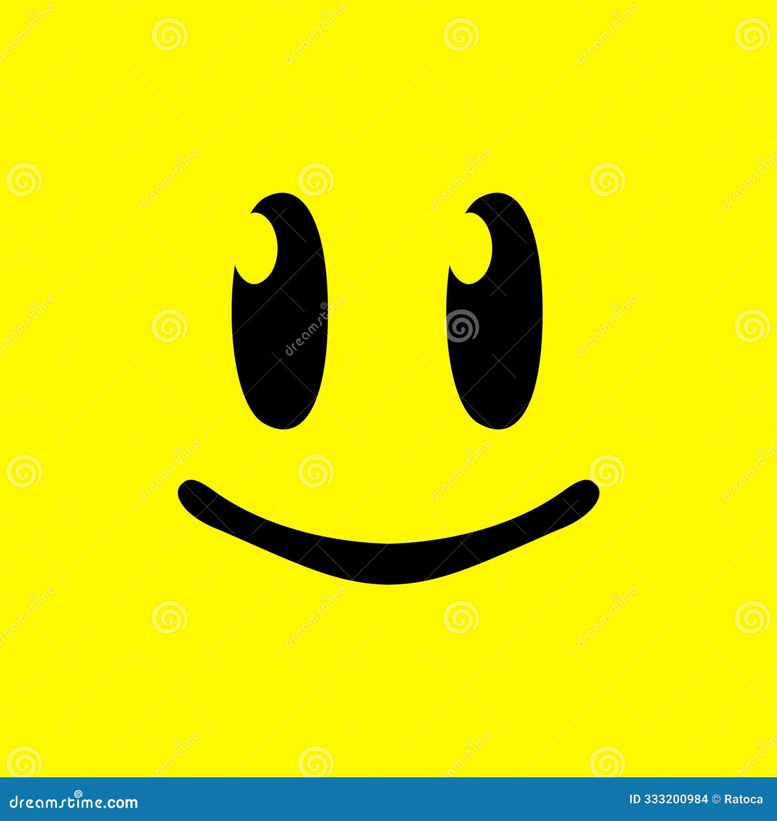 Smile face symbol stock illustration. Illustration of happy - 333200984