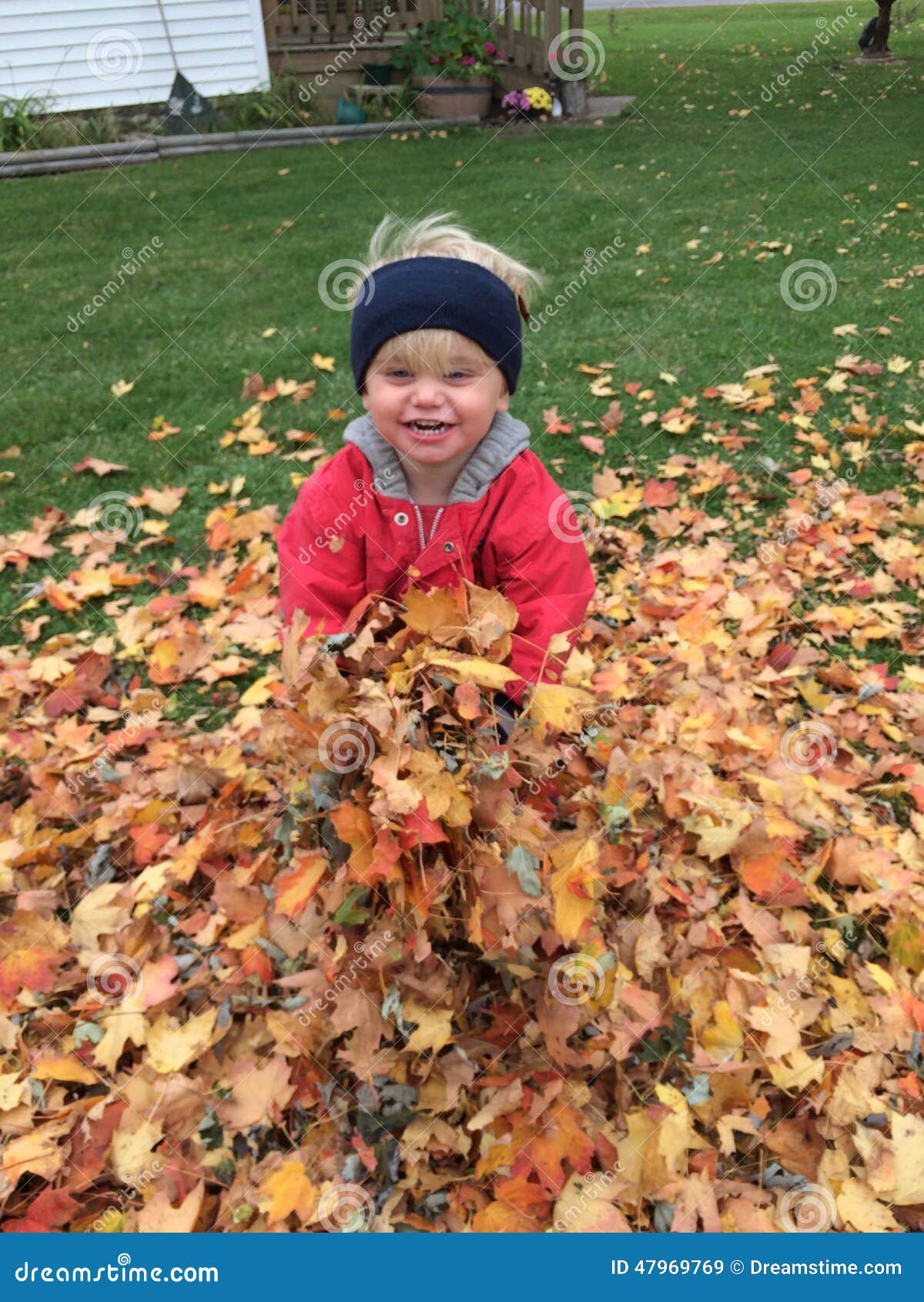 Smile fall fun editorial stock image. Image of fall, smile - 47969769