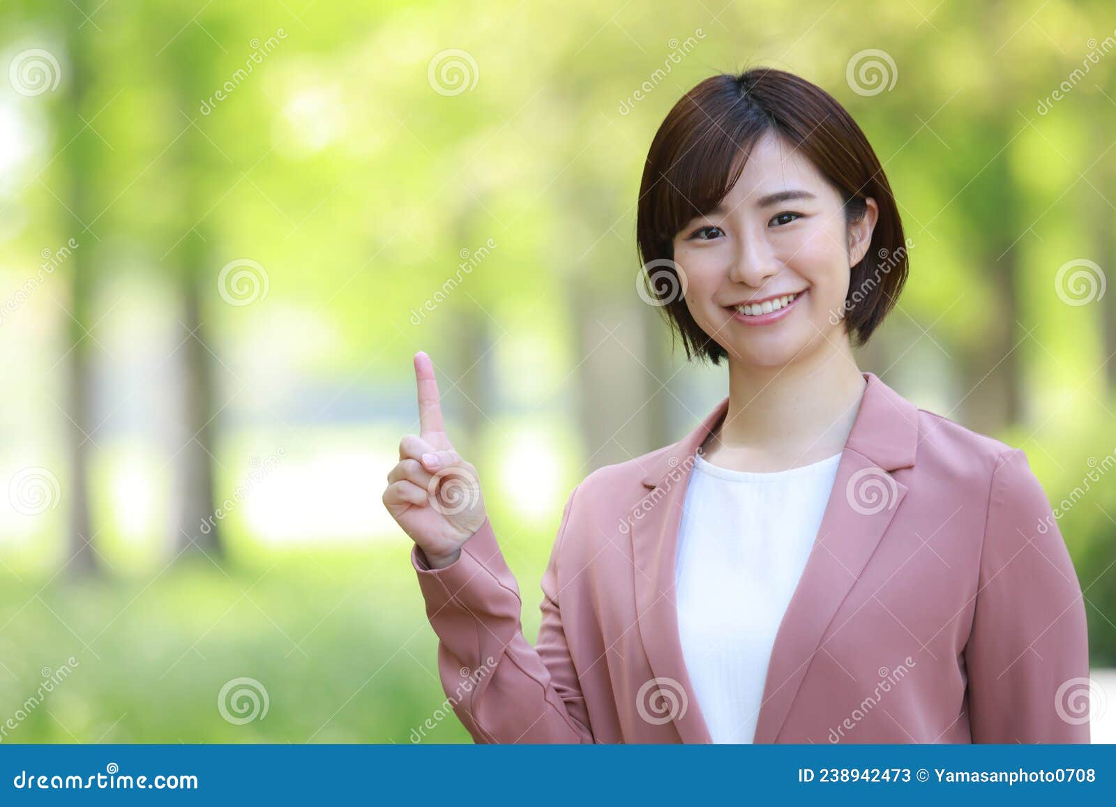 Smile female employee stock image. Image of clothing - 238942473