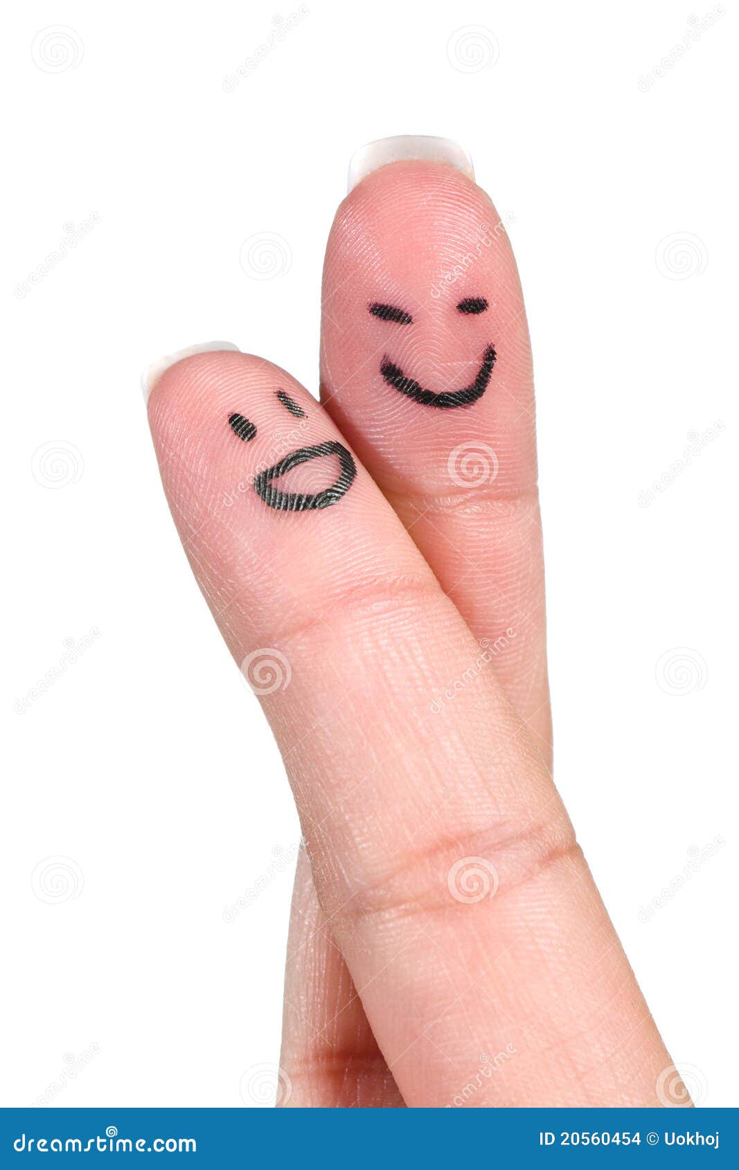 Smile fingers stock photo. Image of happy, woman, nails - 20560454