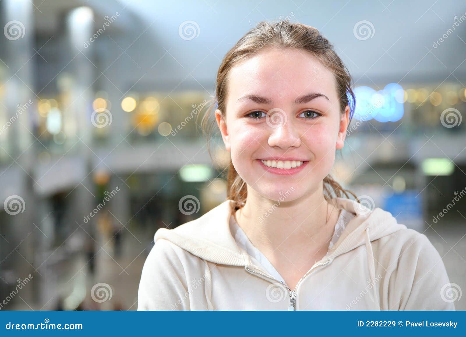Smile girl stock image. Image of people, eyes, high, building - 2282229