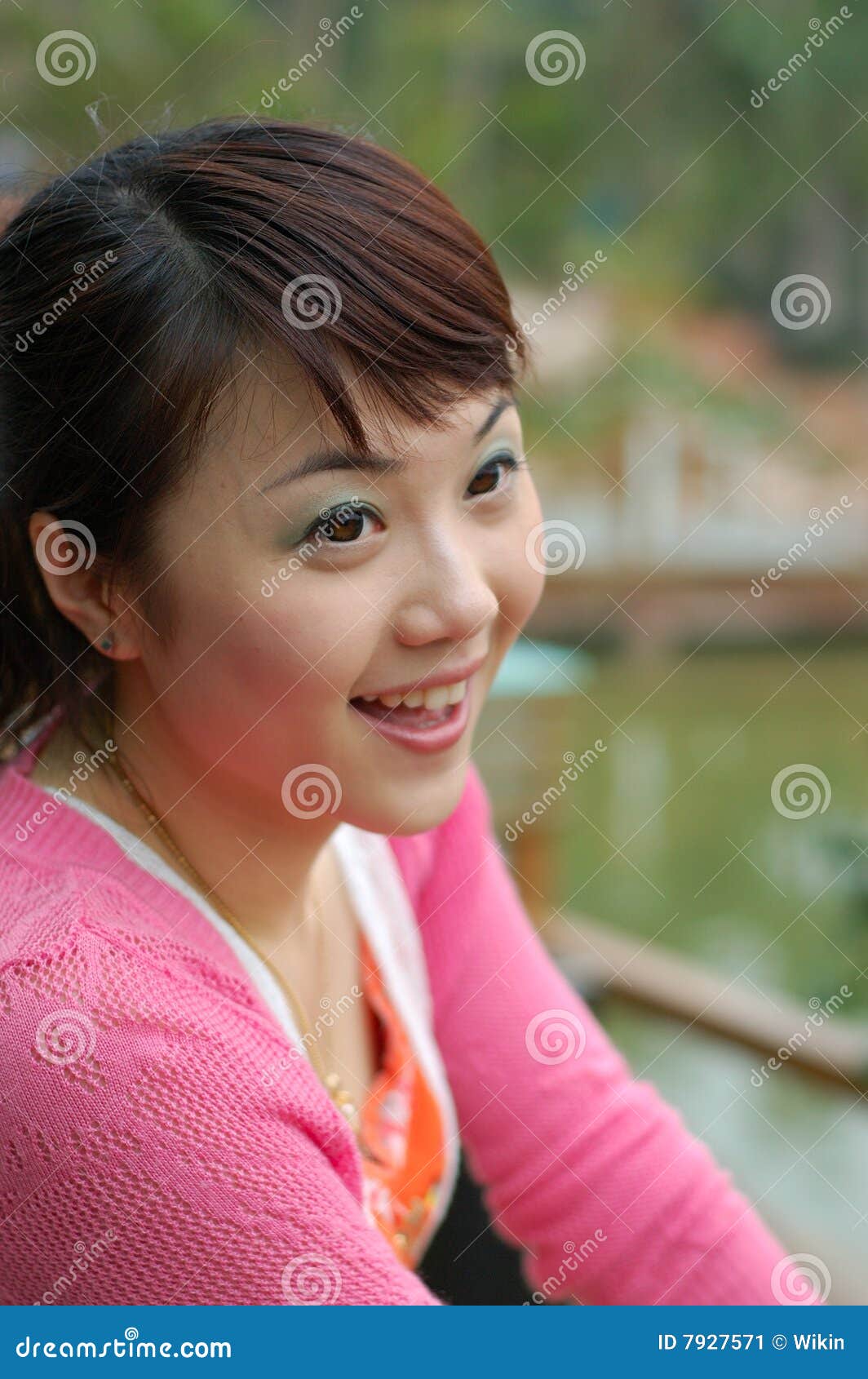 A smile girl stock image. Image of communication, healthy - 7927571
