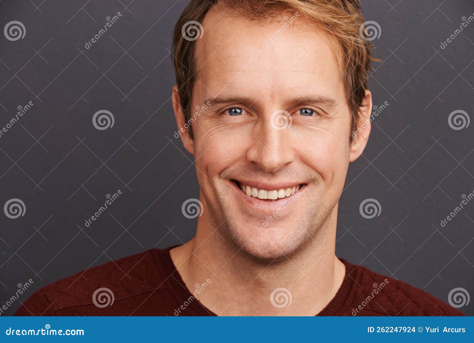 That Smile Gives Him Extra Hunk Points. Studio Portrait of a Handsome ...