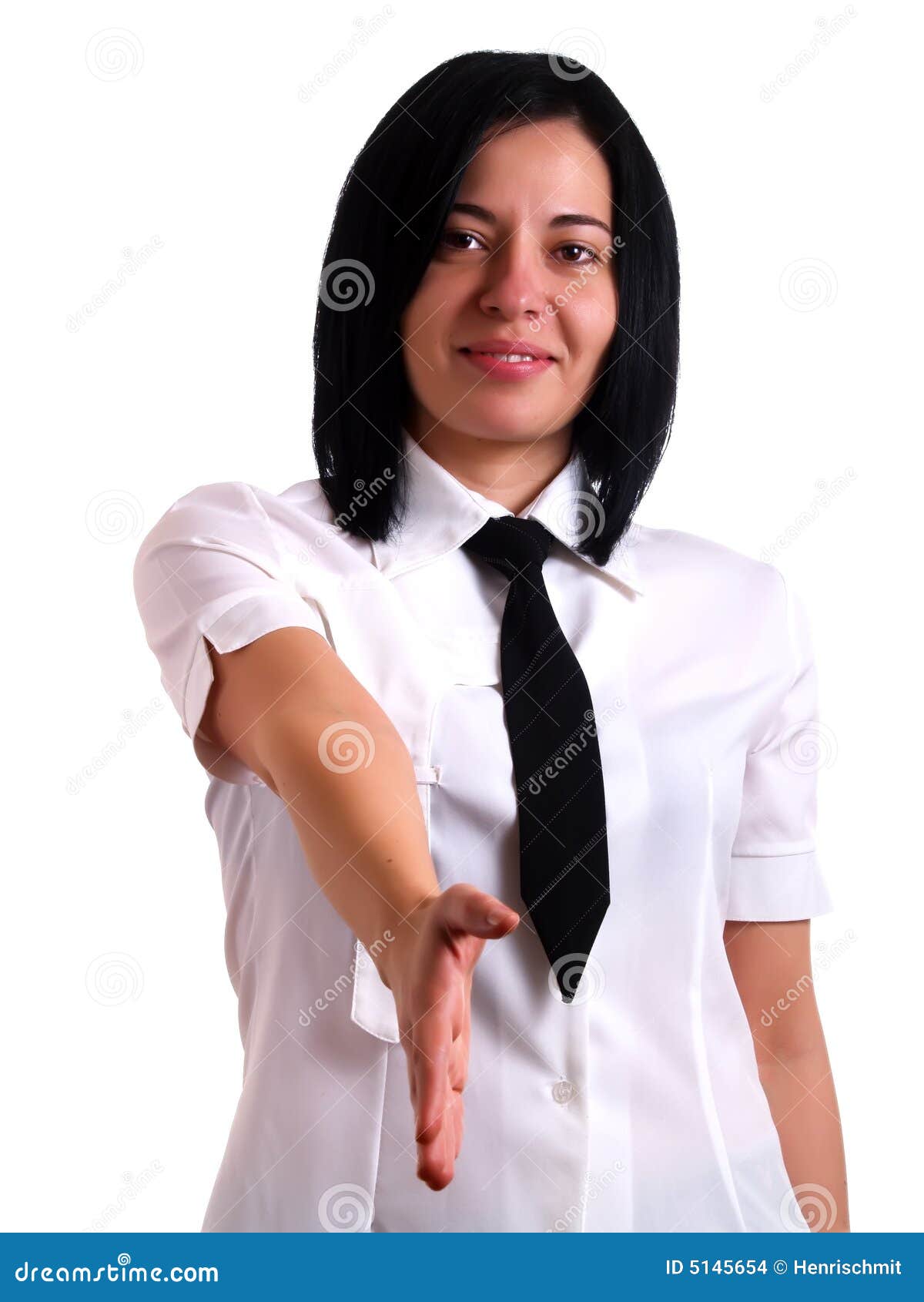 Smile And Handshake Stock Images - Image: 5145654