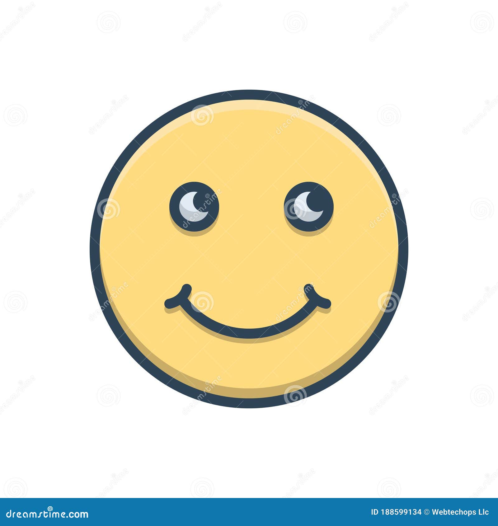 Color Illustration Icon for Smile, Grin and Deride Stock Illustration ...