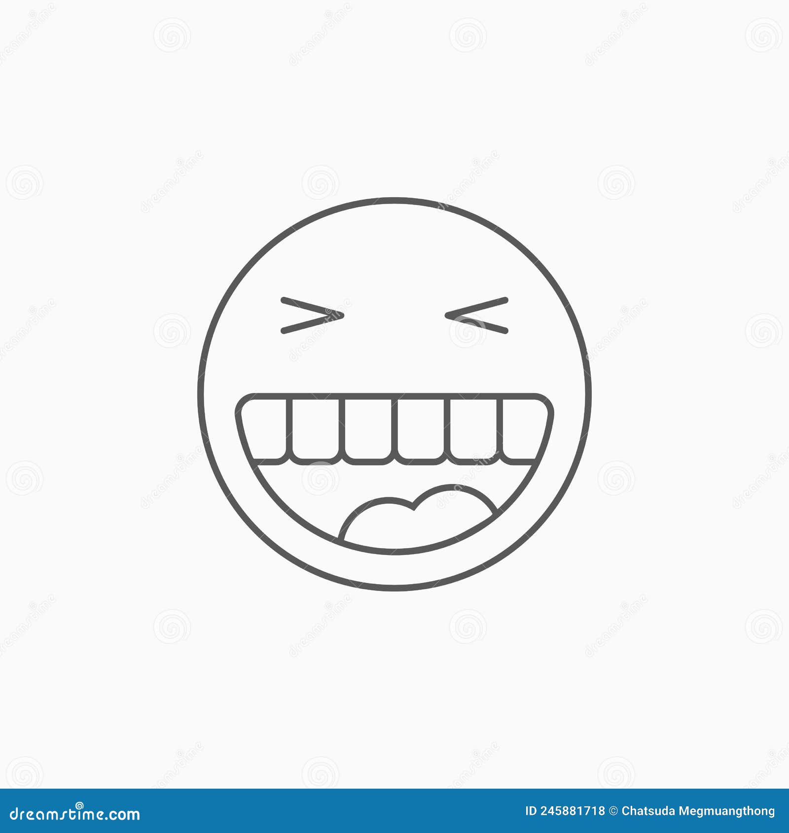 Mix Icon For Laugh, Guffaw And Jibe Vector Illustration | CartoonDealer ...