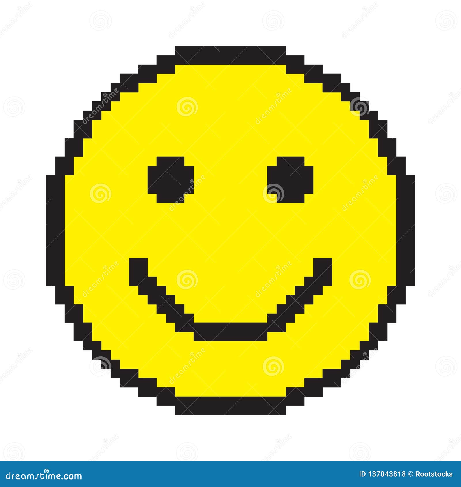 Smile Icon. Happy Face Symbol Stock Illustration - Illustration of ...
