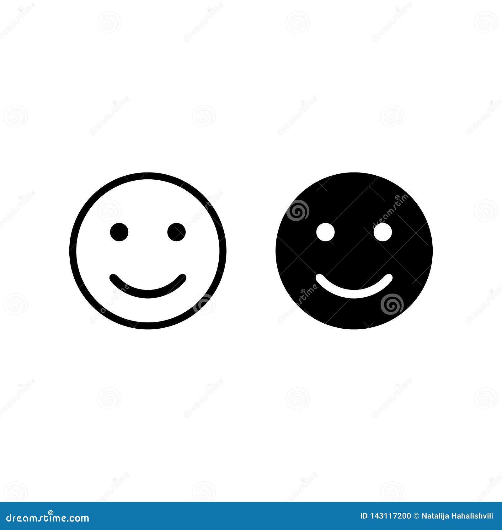 Smile Icon. Happy Face Symbol. Smile Icon for Your Web Design Stock ...