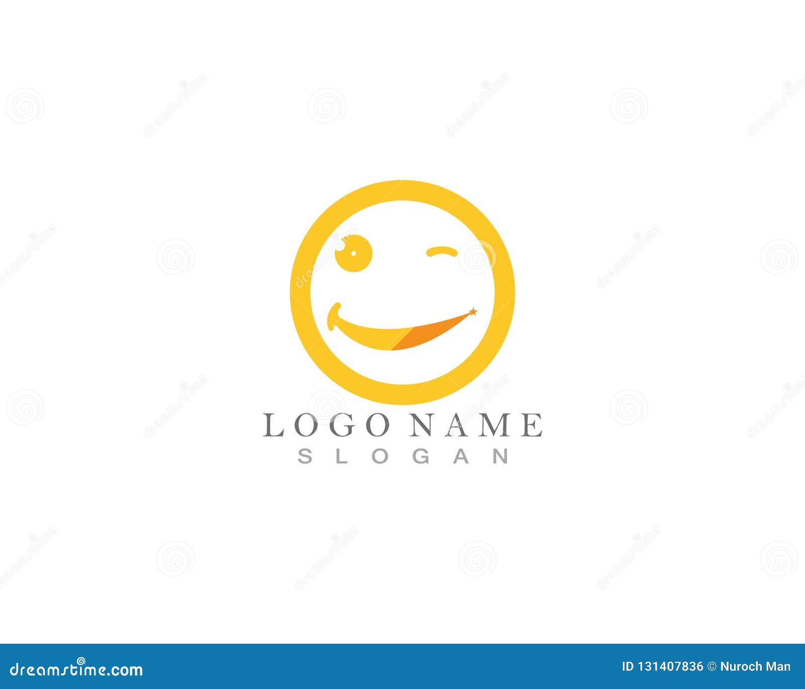Smile Icon Logo Design Template Stock Illustration - Illustration of ...