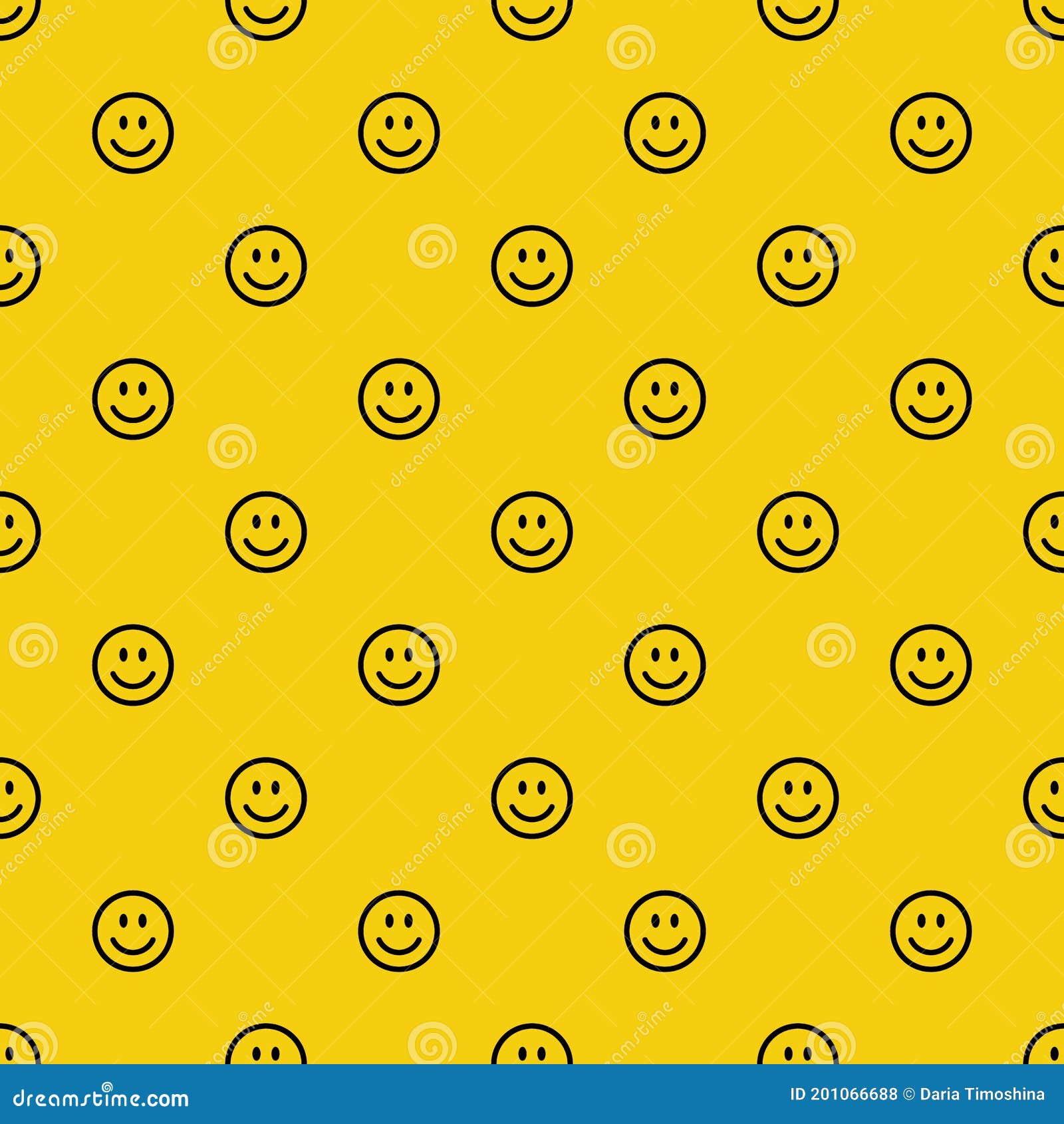 Smile Icon Pattern. Happy and Sad Faces. Vector Abstract Background ...