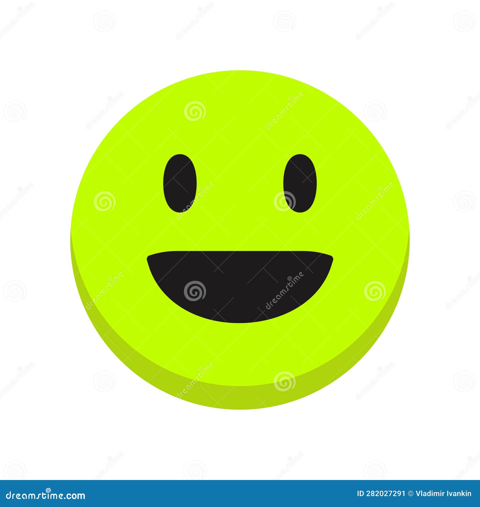 Smile icon vector face stock vector. Illustration of people - 282027291