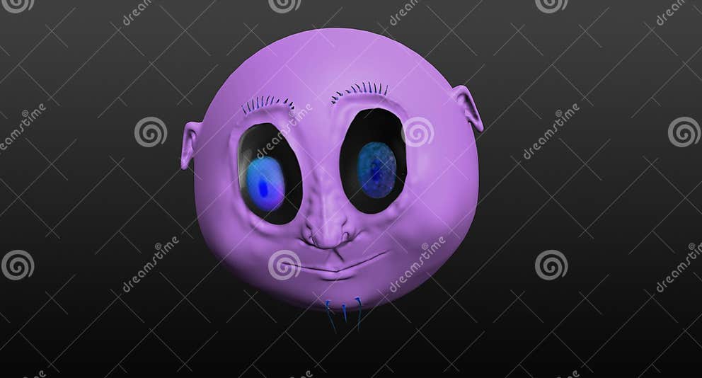 Smile stock illustration. Illustration of head, expression - 86346241