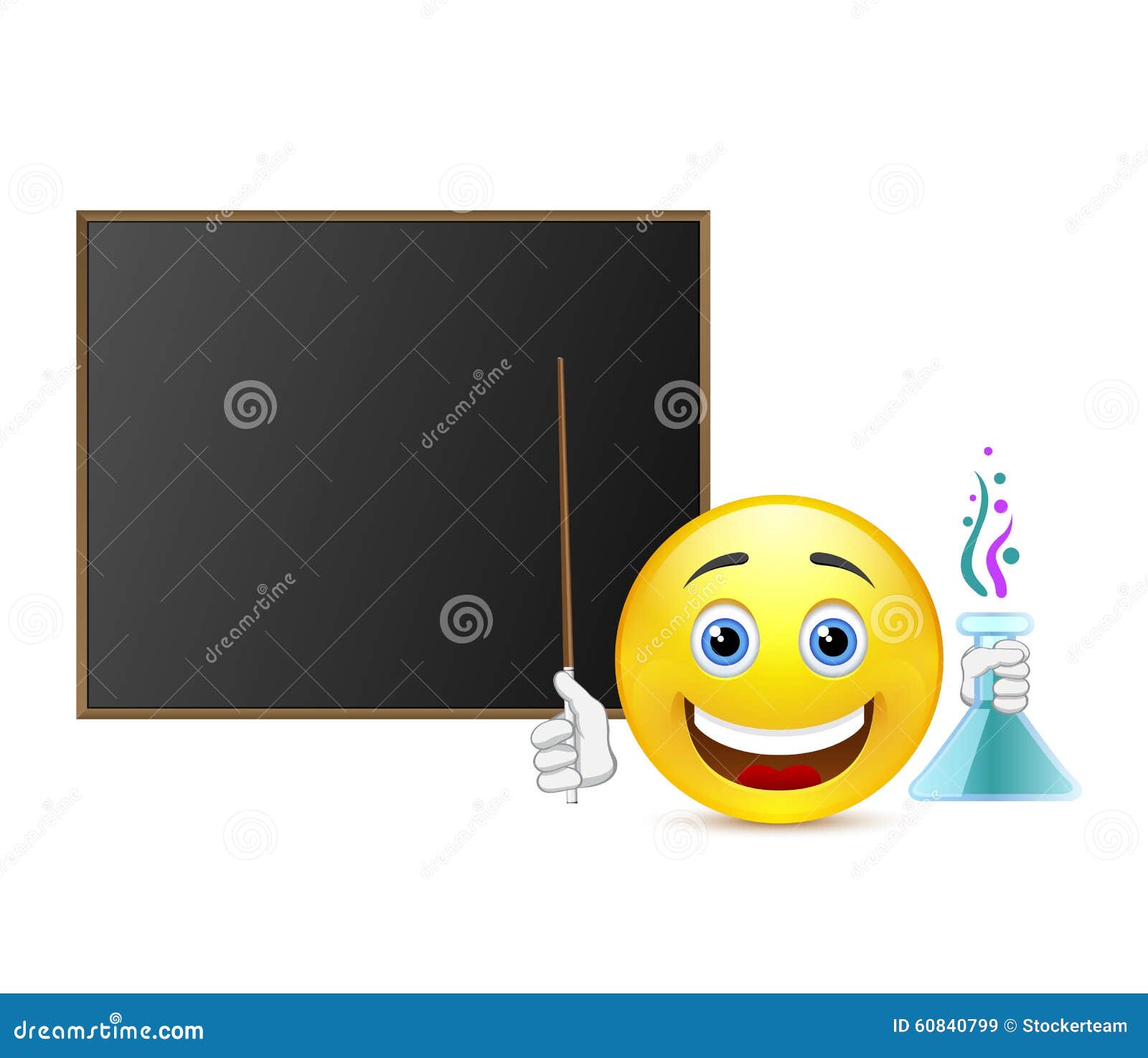 Smile lesson chemistry stock vector. Illustration of design - 60840799