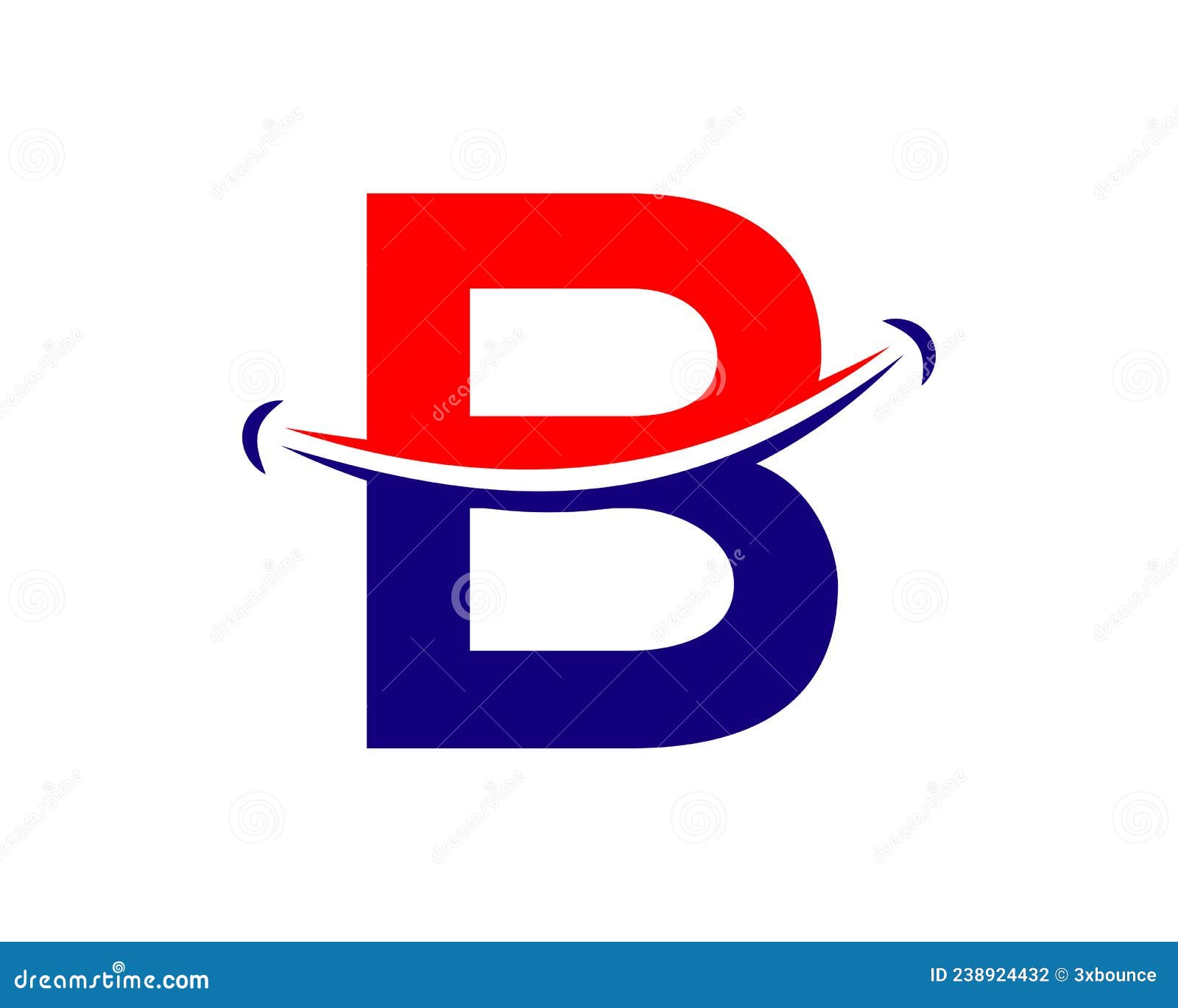 Smile Logo with B Letter Concept. Initial Letter B Happy Logo Stock ...