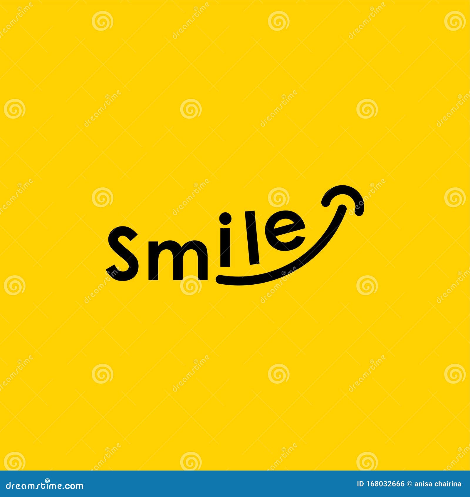 Smile Logo for Banner Design and Elegant Template Stock Vector ...