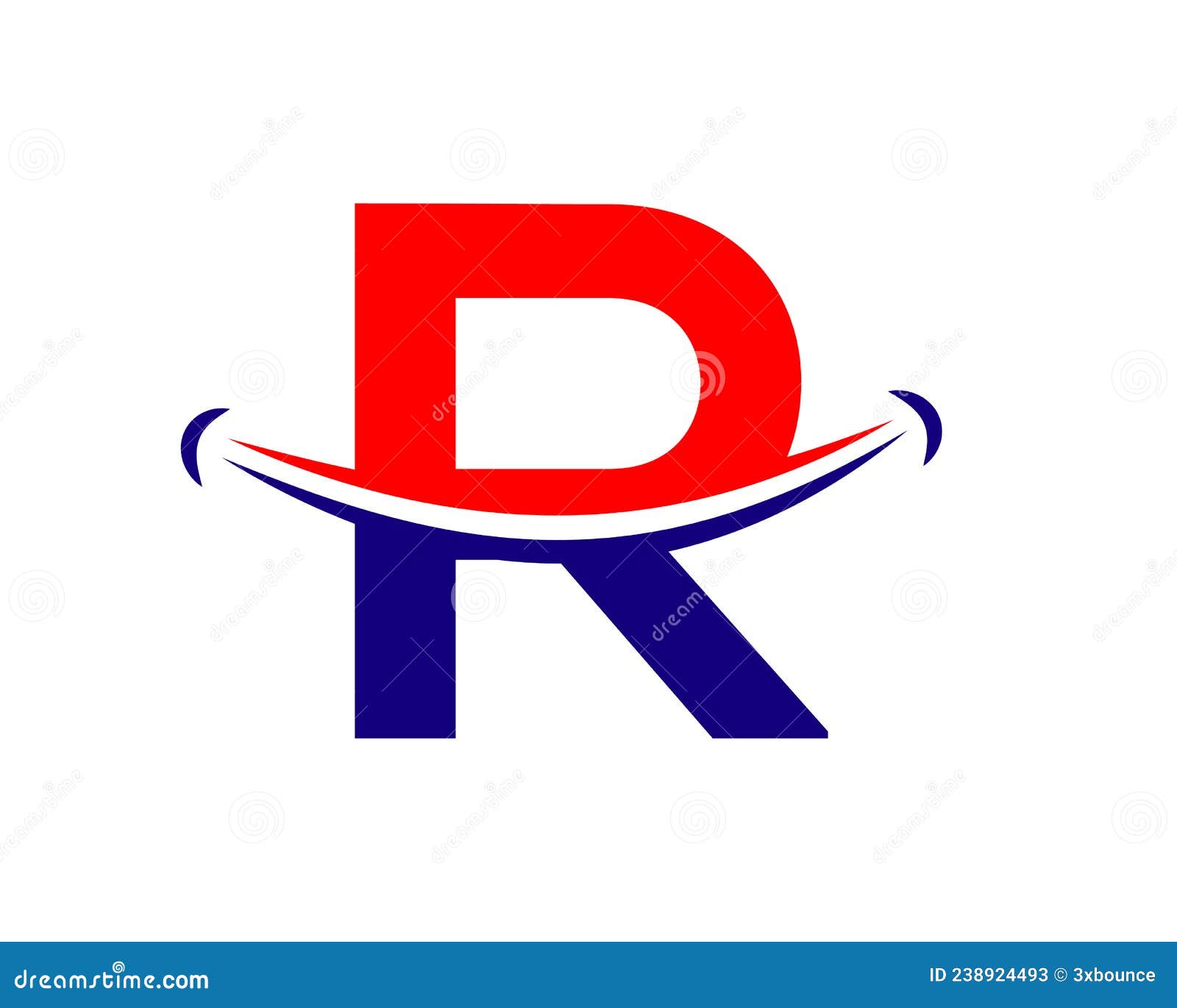 Smile Logo with R Letter Concept. Initial Letter R Happy Logo Stock ...