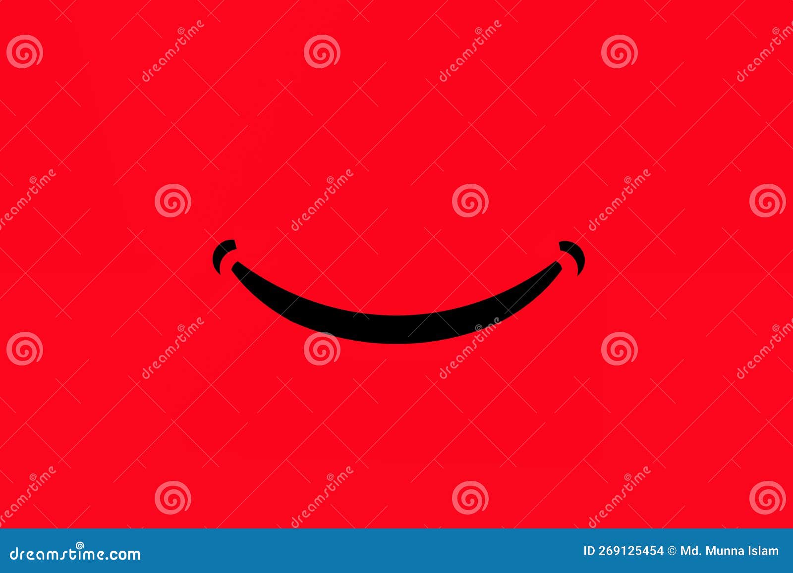 Smile Logo in Red Background Vector Template Design. Smile Icon Stock ...