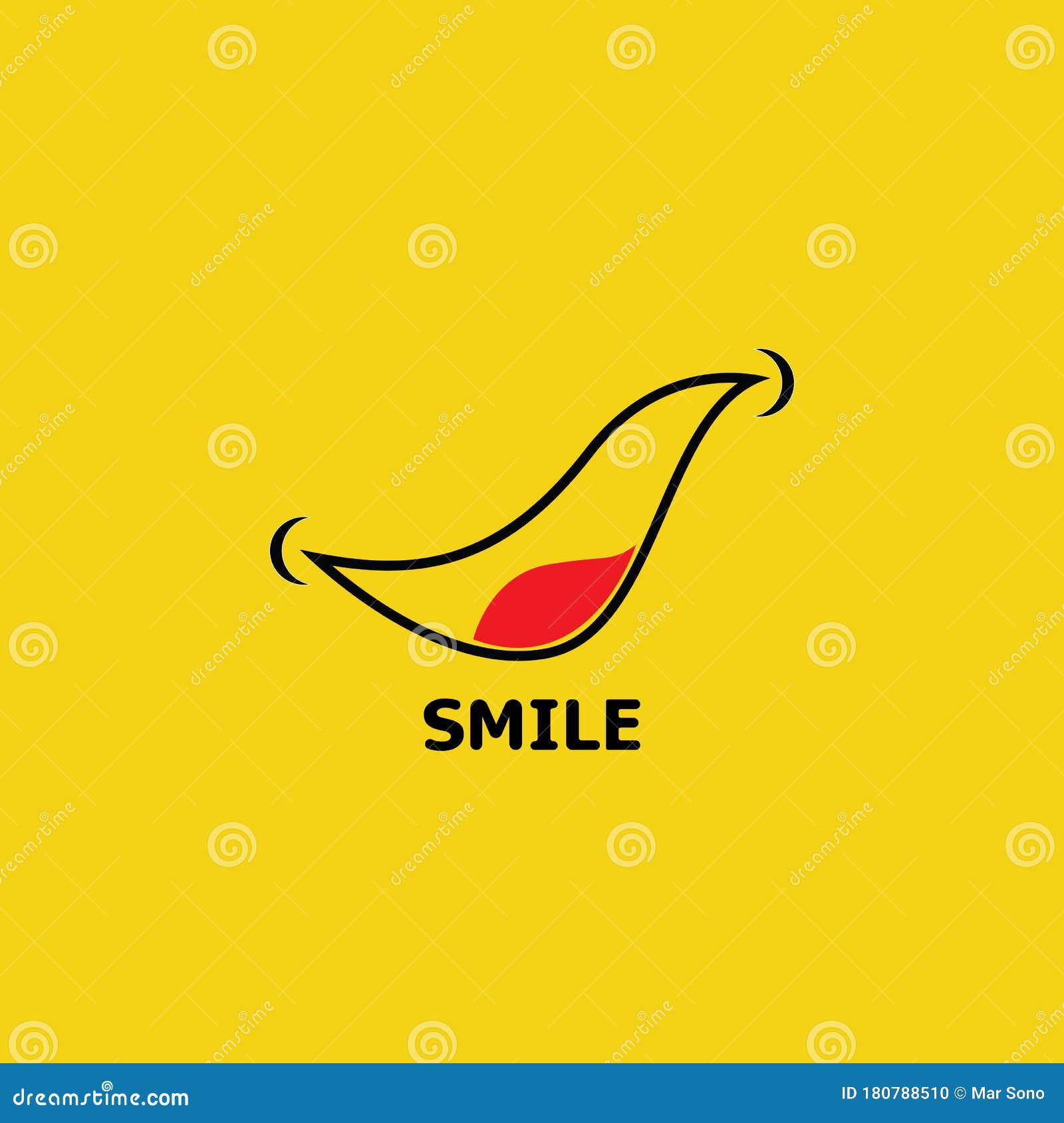 Smile Logo and Symbol Vector Stock Vector - Illustration of logotype ...