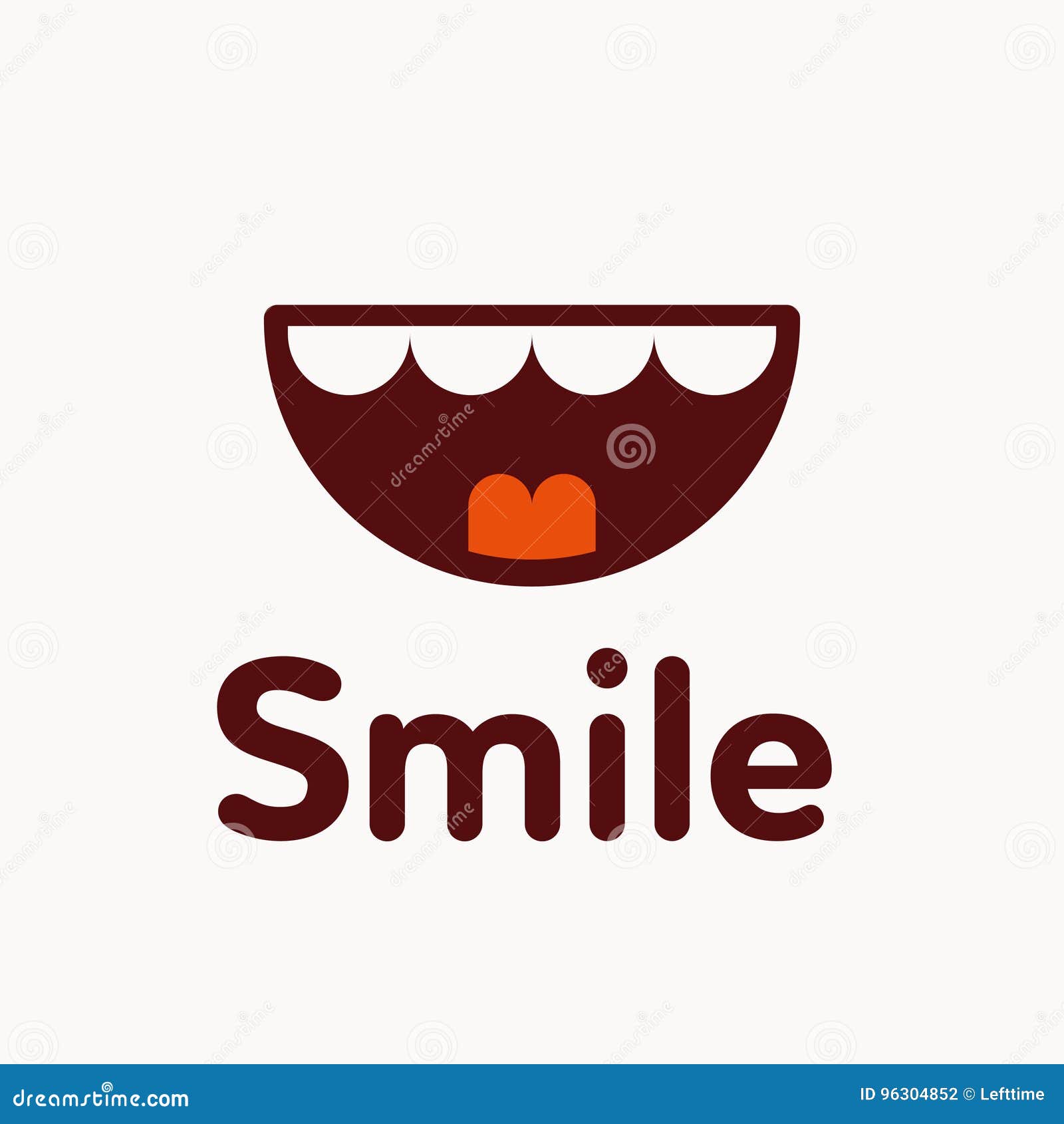 Smile Logo Vector Illustration Stock Vector - Illustration of client ...