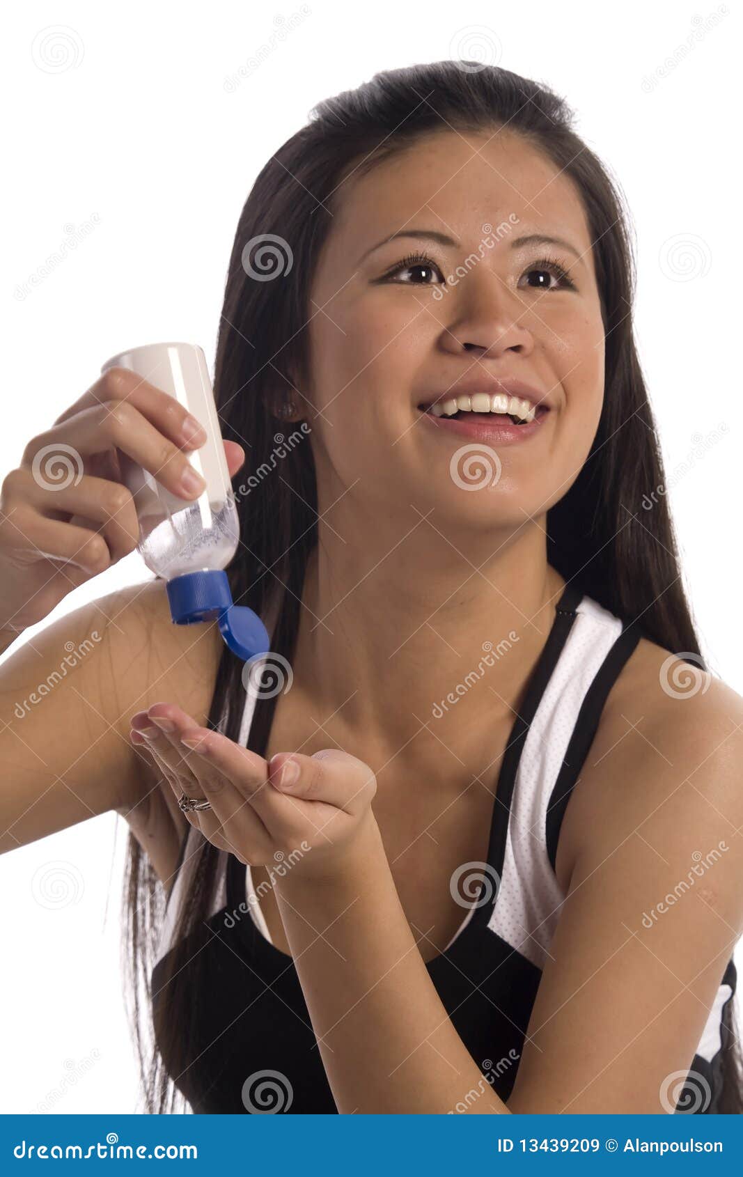 Smile lotion stock image. Image of asian, skin, clean - 13439209