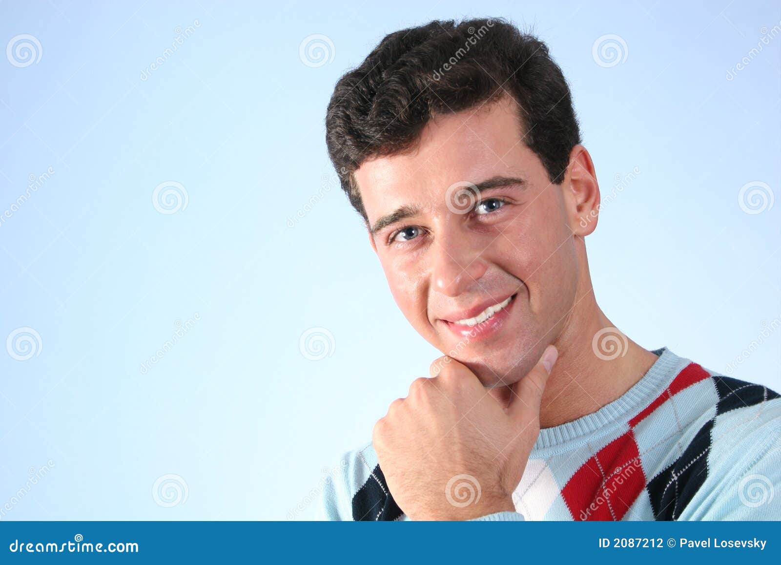 Smile man face stock photo. Image of adult, expression - 2087212