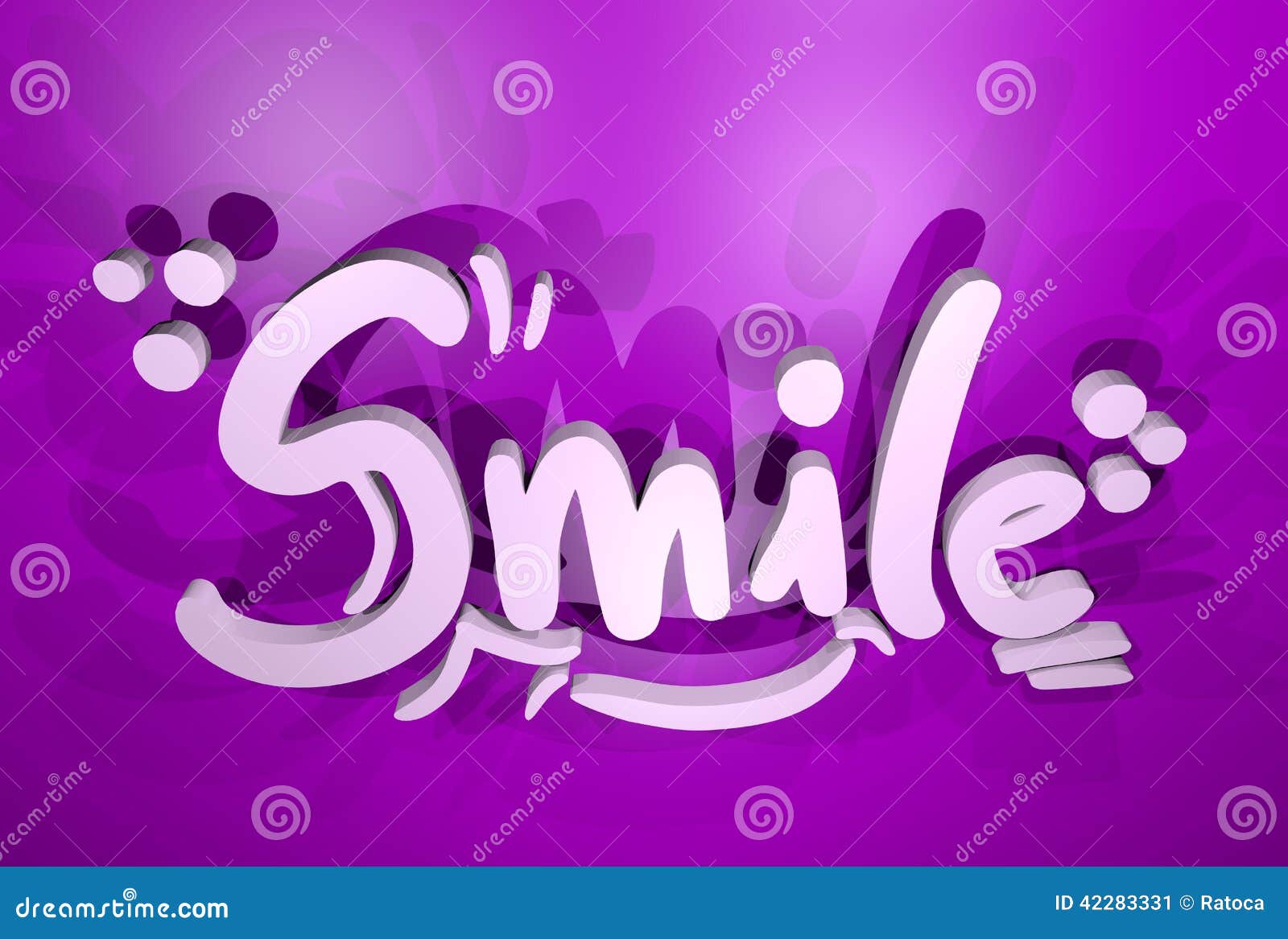 Smile message stock illustration. Illustration of graphic - 42283331