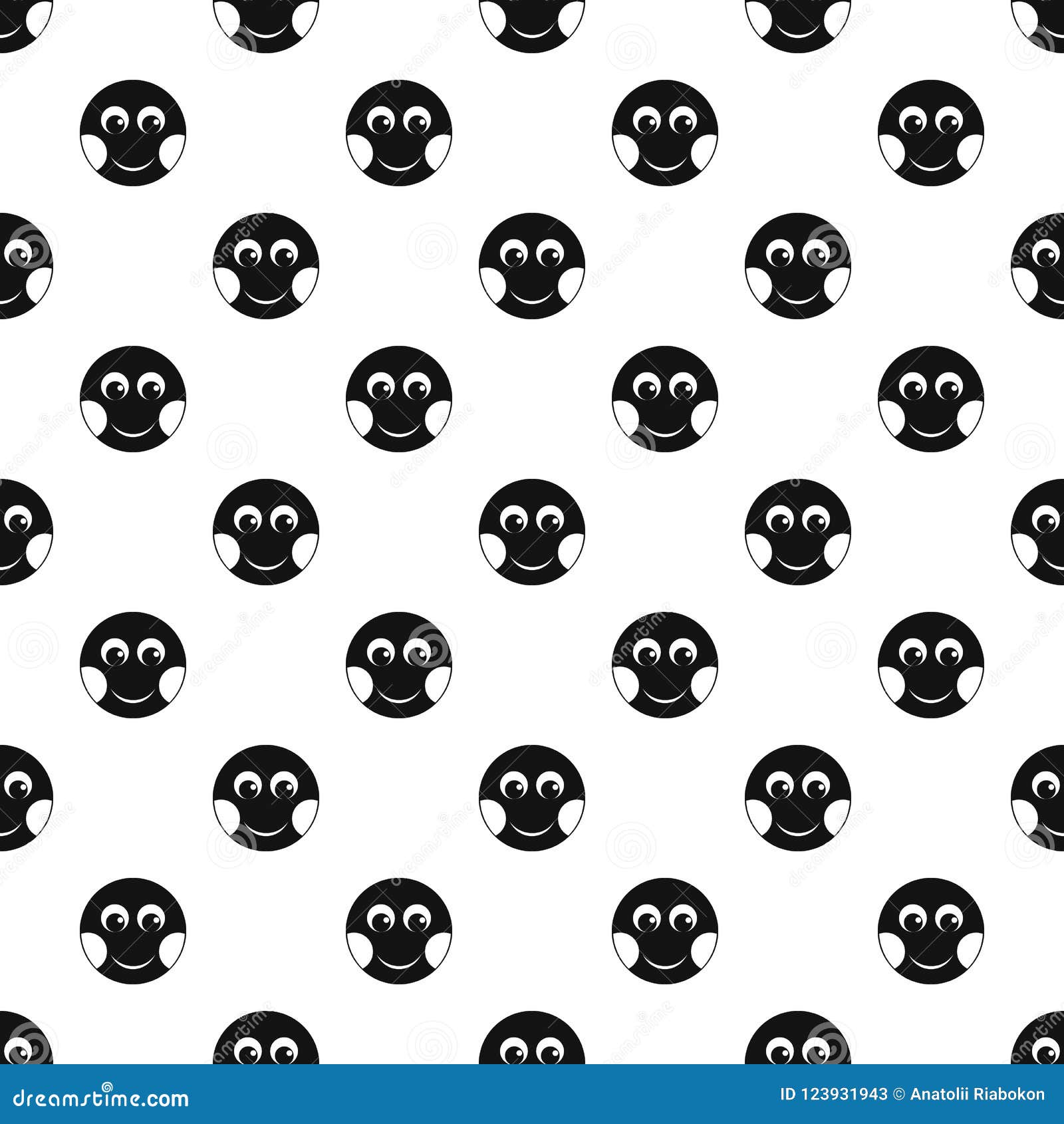 Smile pattern seamless stock illustration. Illustration of happiness ...