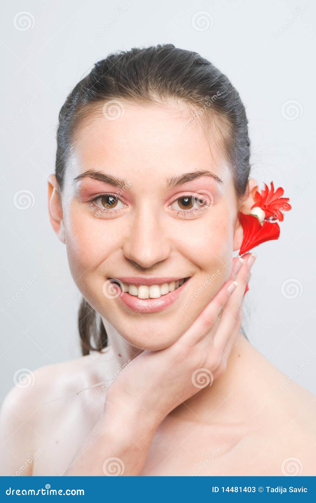 Smile portrait stock image. Image of style, health, smiling - 14481403