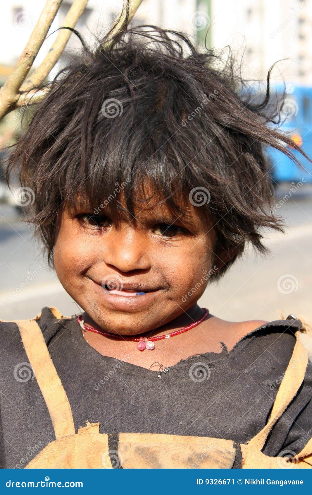 Smile in Poverty stock image. Image of asian, portrait - 9326671