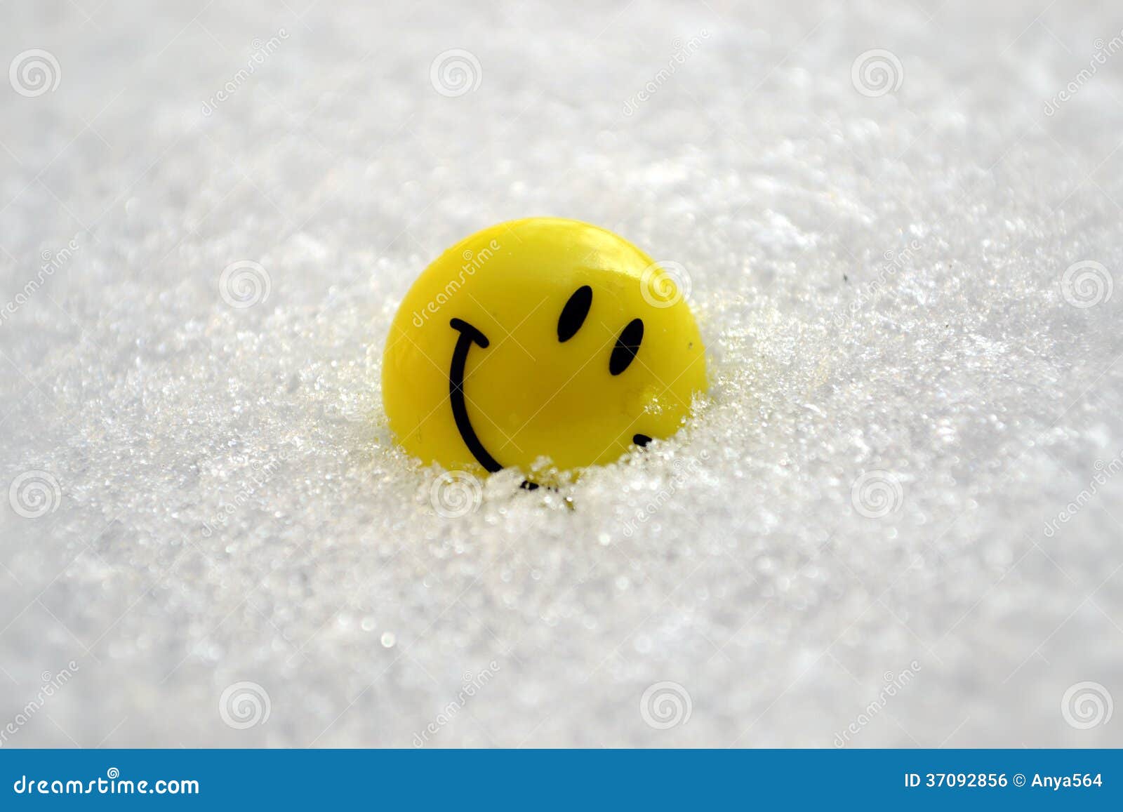 Smile on the snow stock photo. Image of bright, little - 37092856