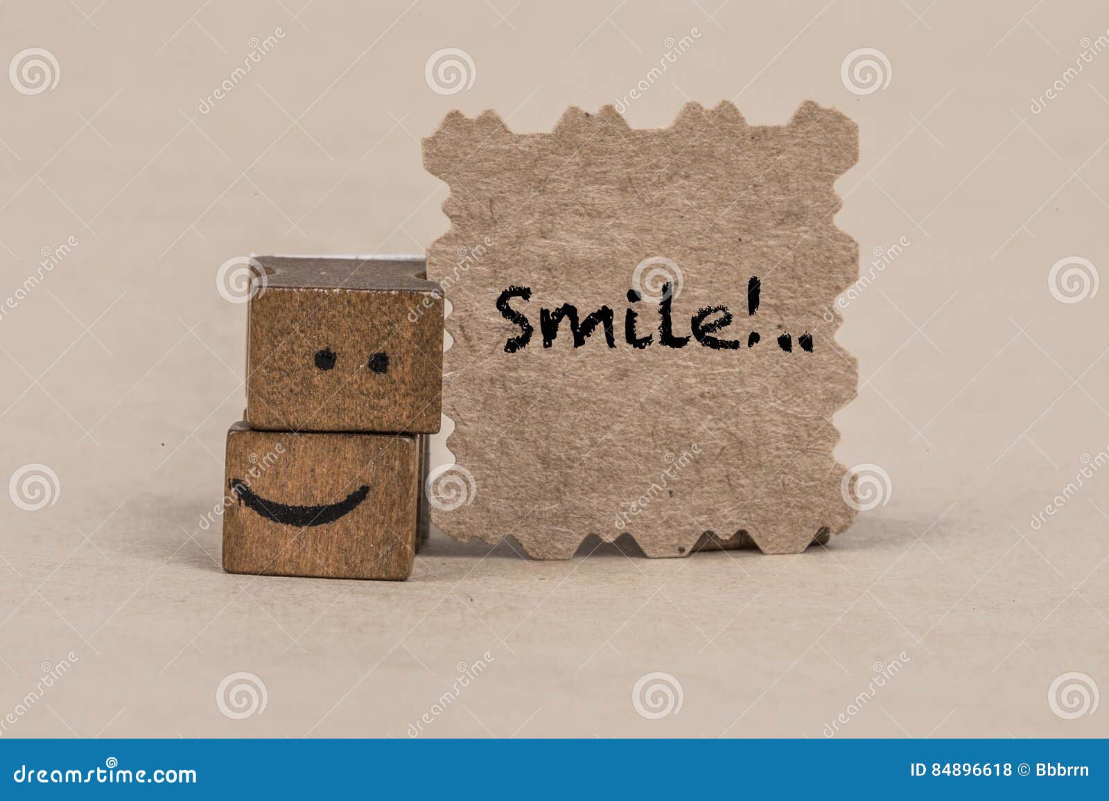 Smile Template with Cube Smiley Icon Stock Photo - Image of emoticon ...