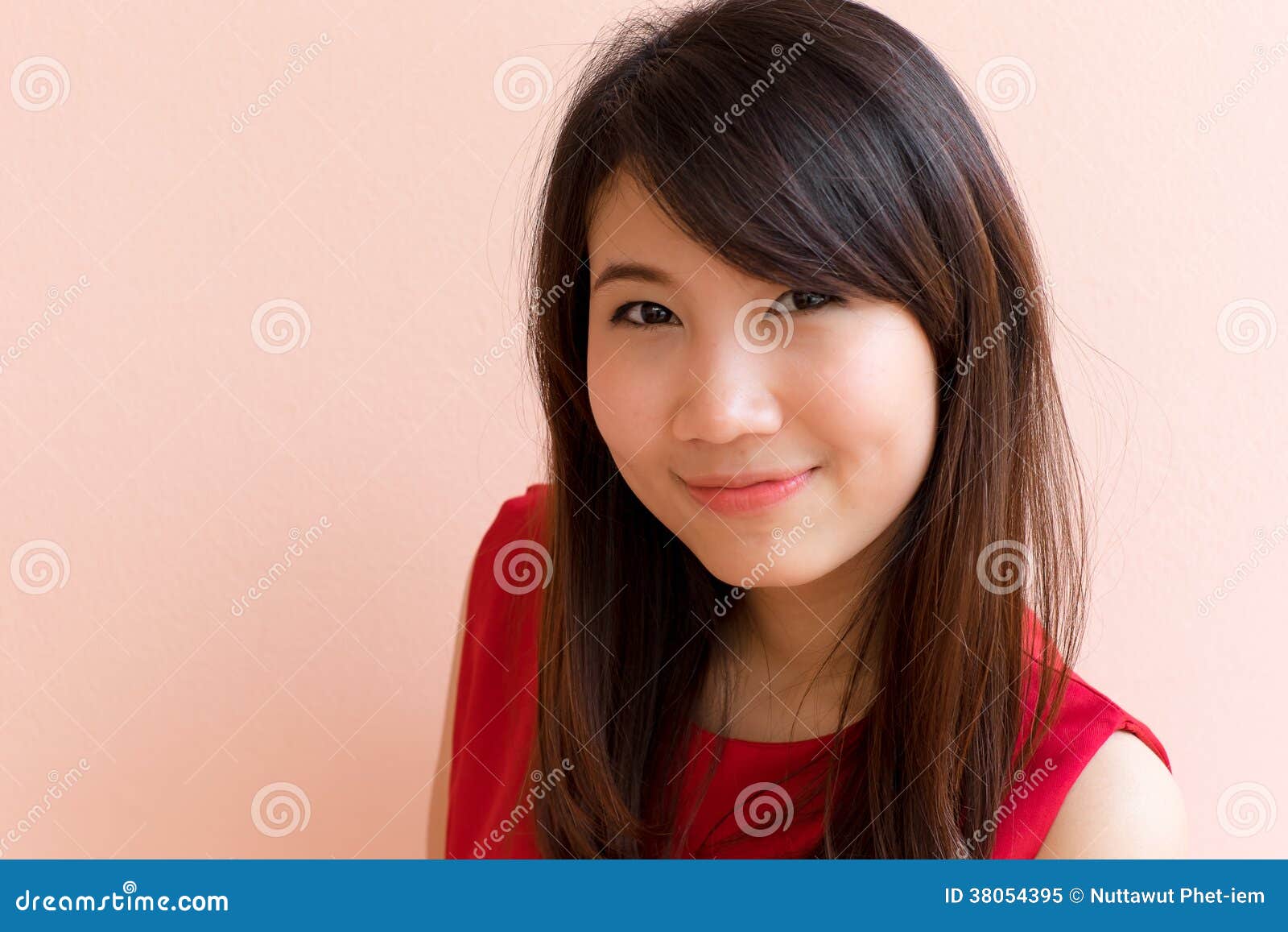 Smile thai asia woman stock image. Image of gorgeous - 38054395