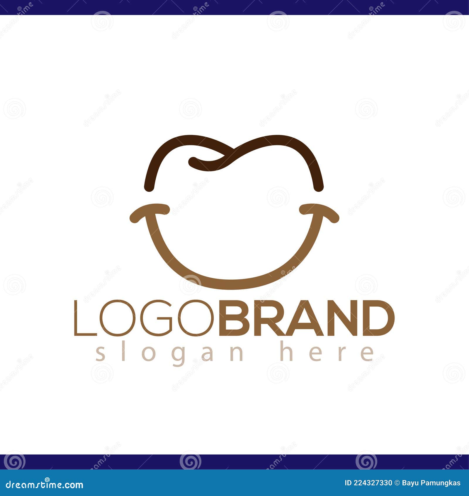Smile Tooth Dental Logo Vector Icon Template Stock Vector ...