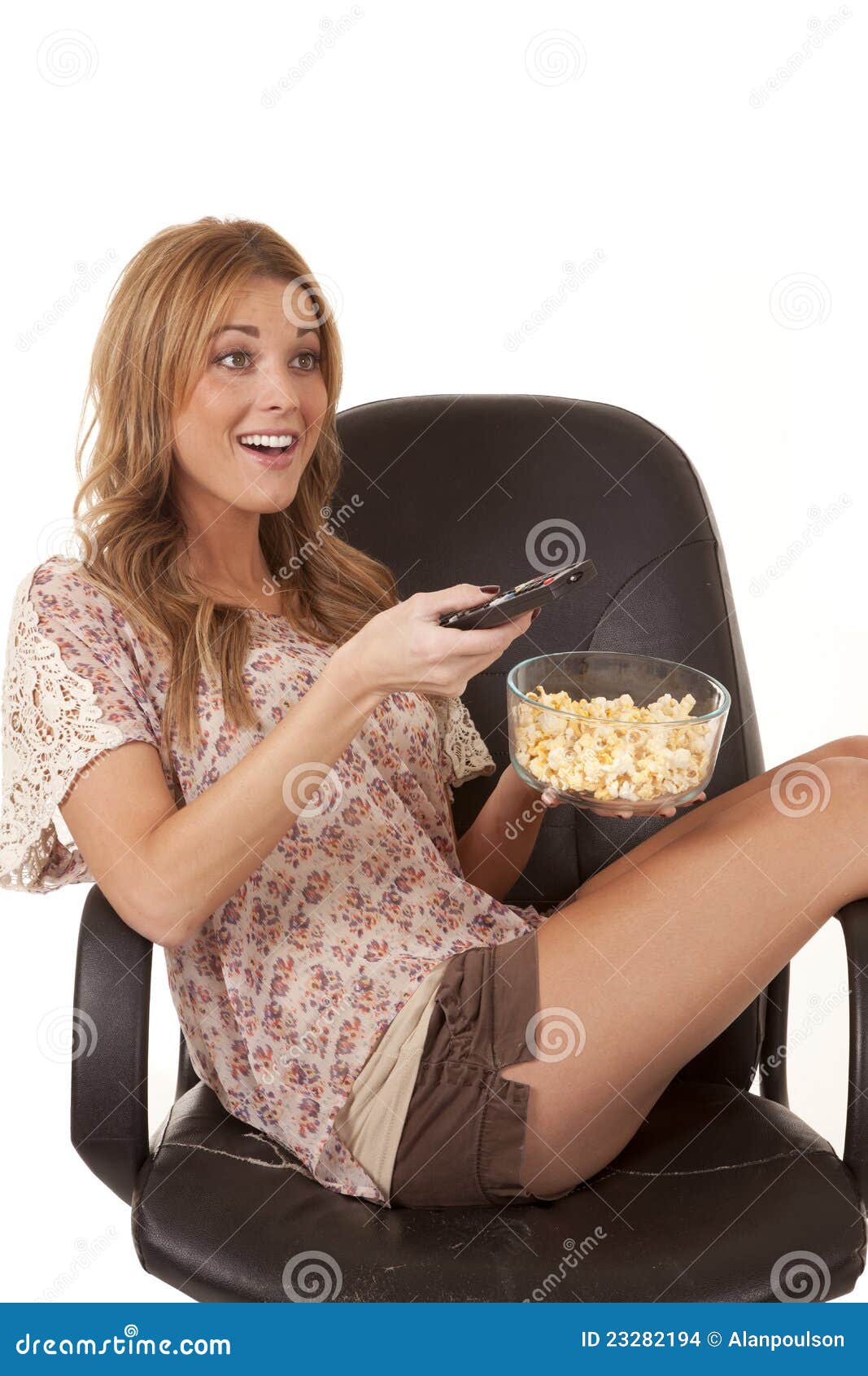 Smile tv stock photo. Image of long, health, fashion - 23282194