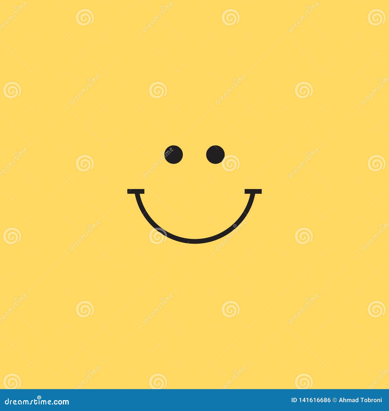 Smile Vector Template Design Illustration Stock Illustration ...