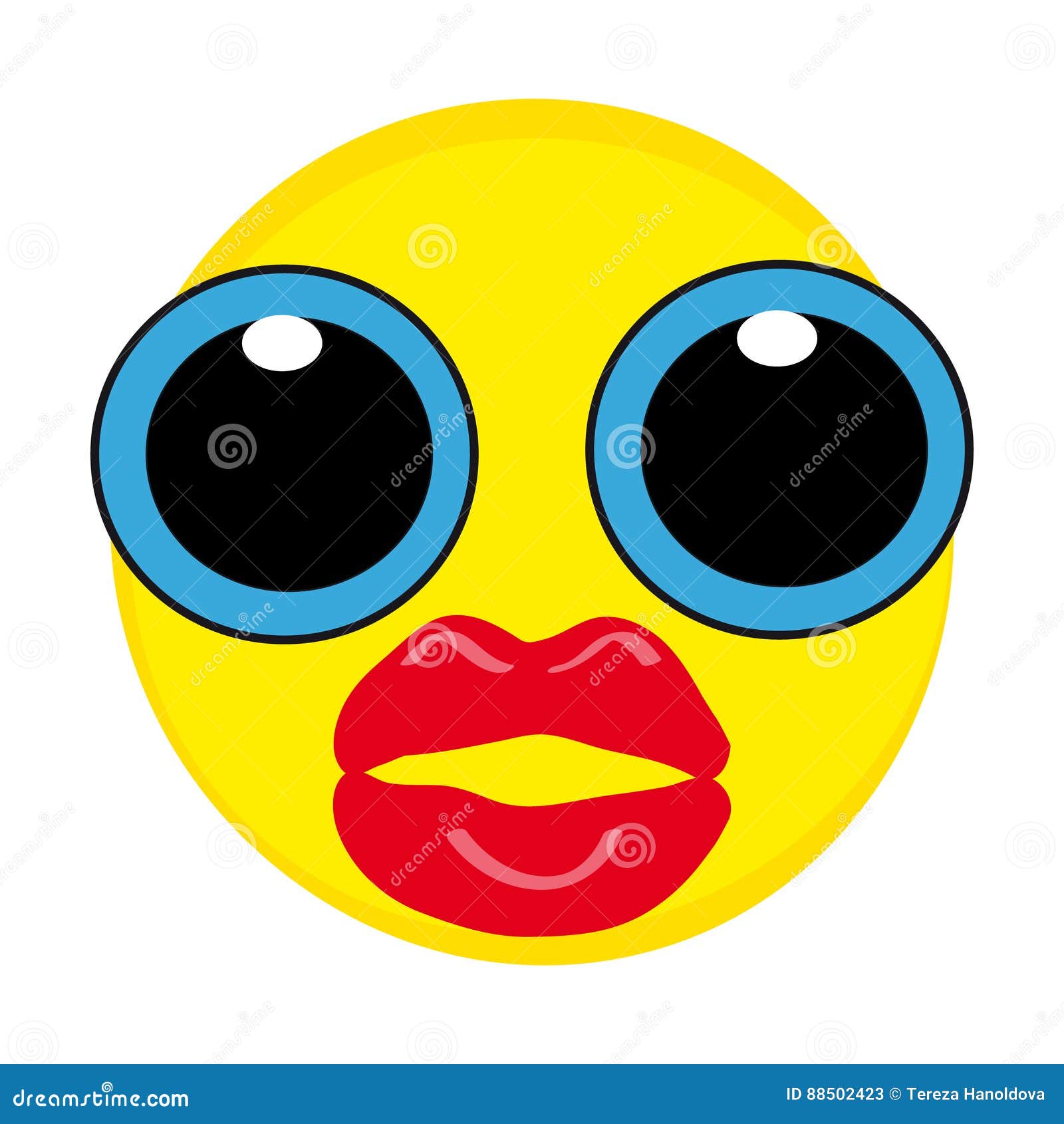 Smile on white background stock vector. Illustration of emoticons ...