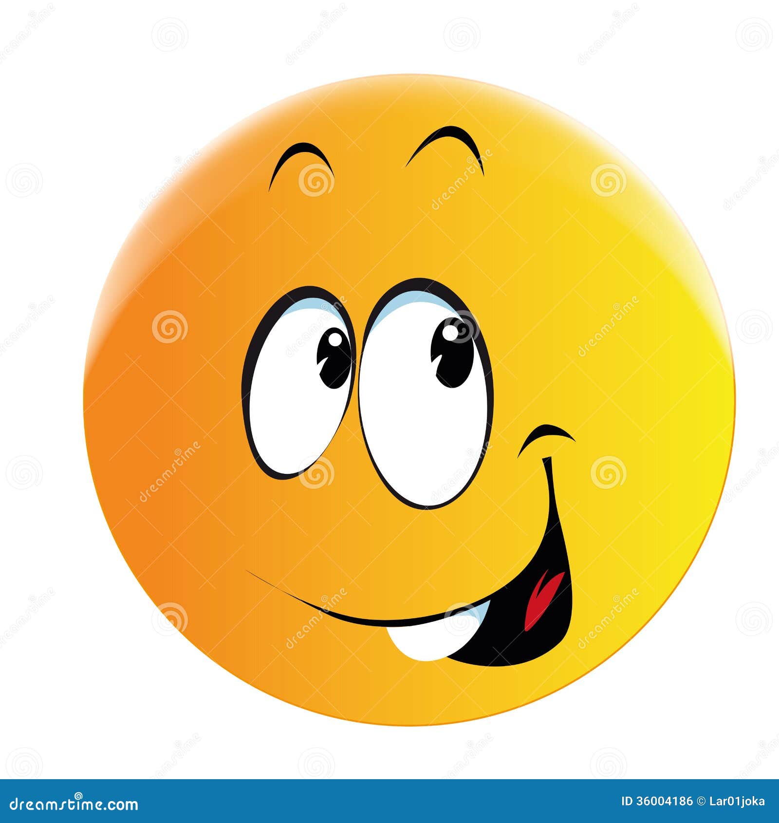 Smile stock vector. Illustration of cheerful, isolated - 36004186