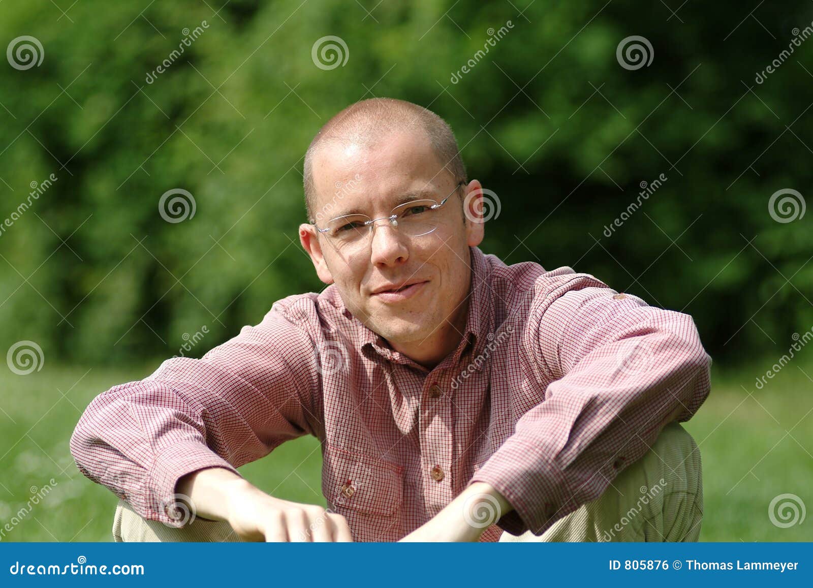 Smiler stock photo. Image of park, laugh, time, body, green - 805876
