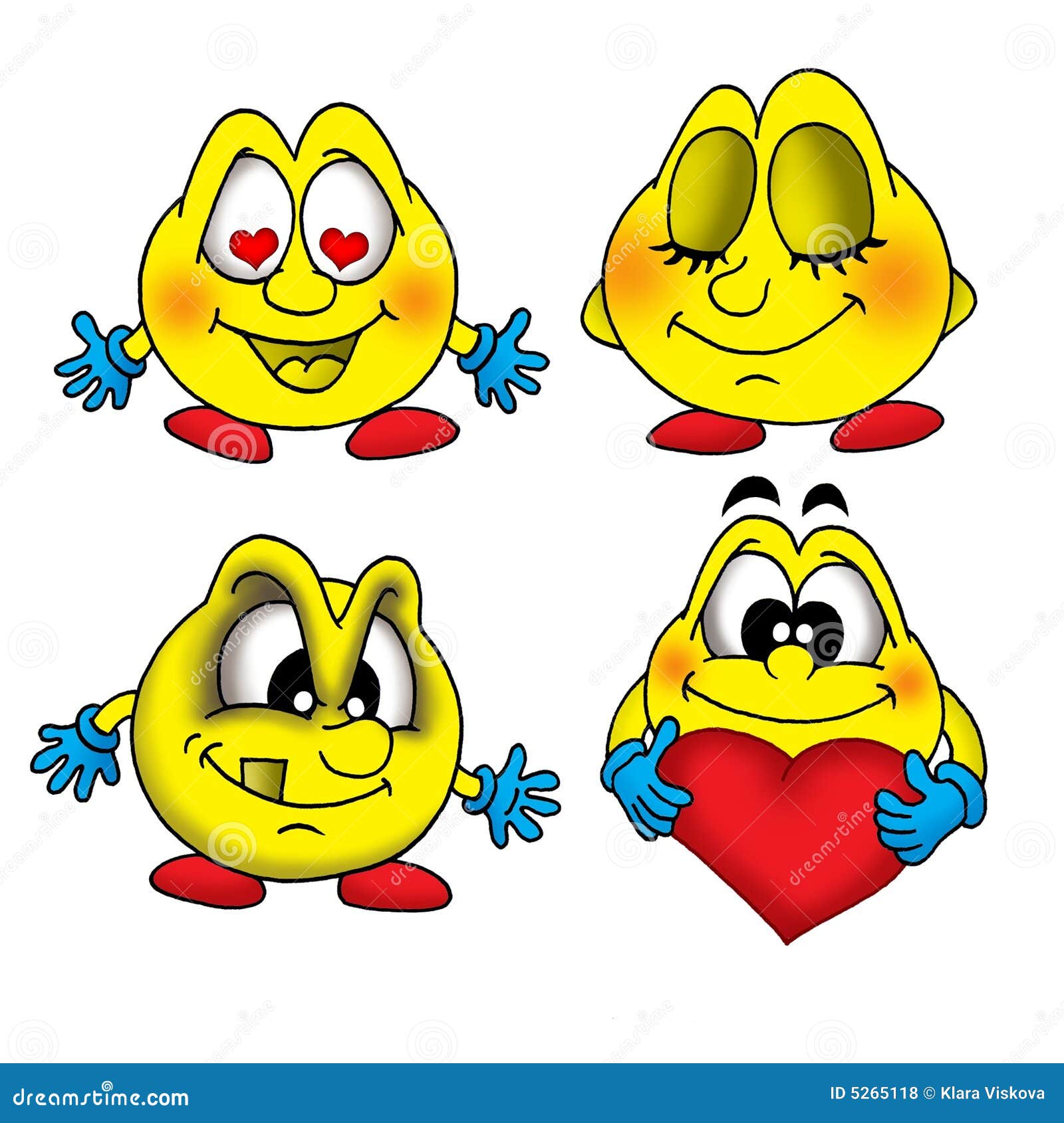 Smiles 1 stock illustration. Illustration of cartoon, smile - 5265118