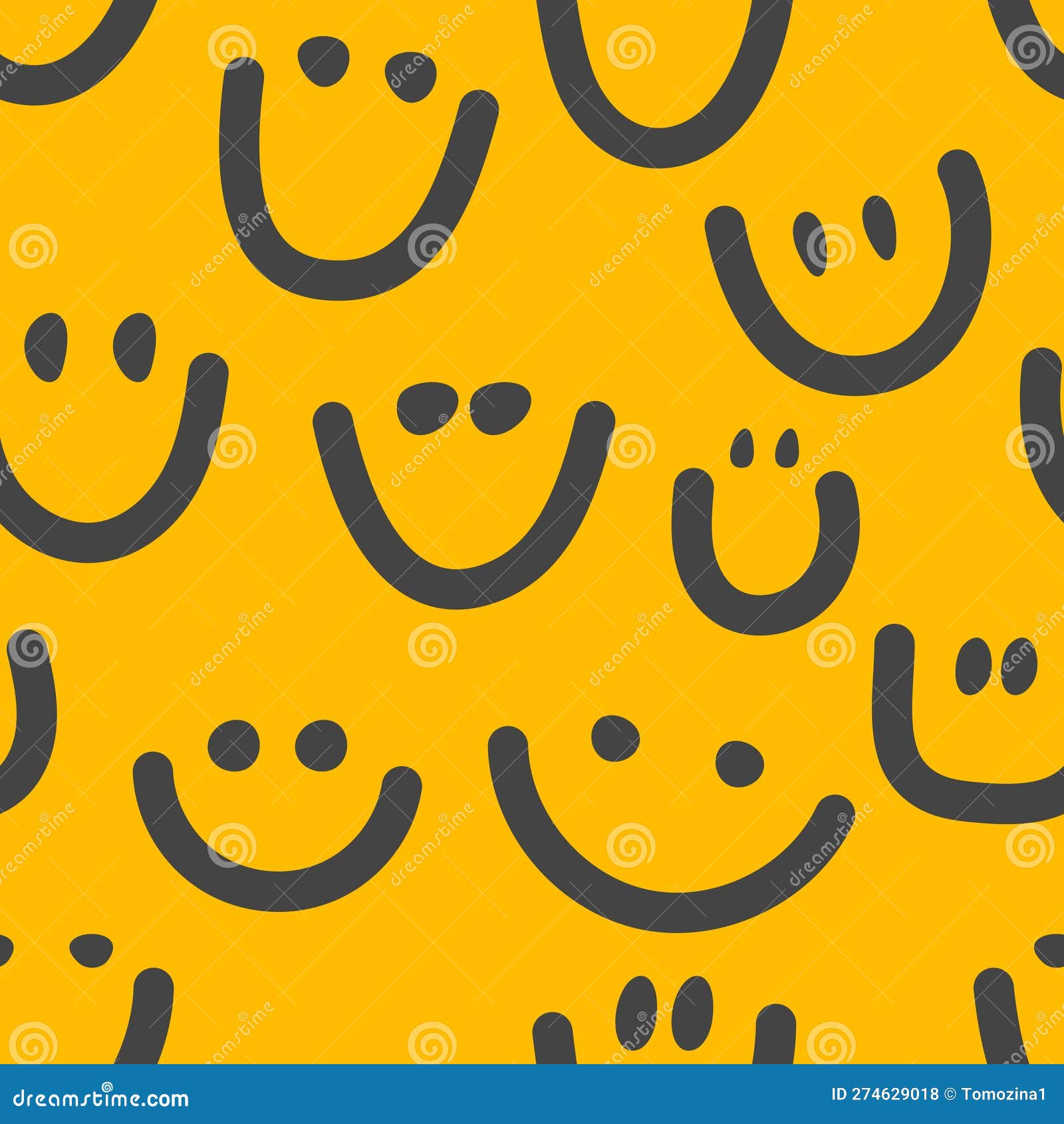 Smiles, April Fools Day Seamless Pattern Stock Vector - Illustration of ...