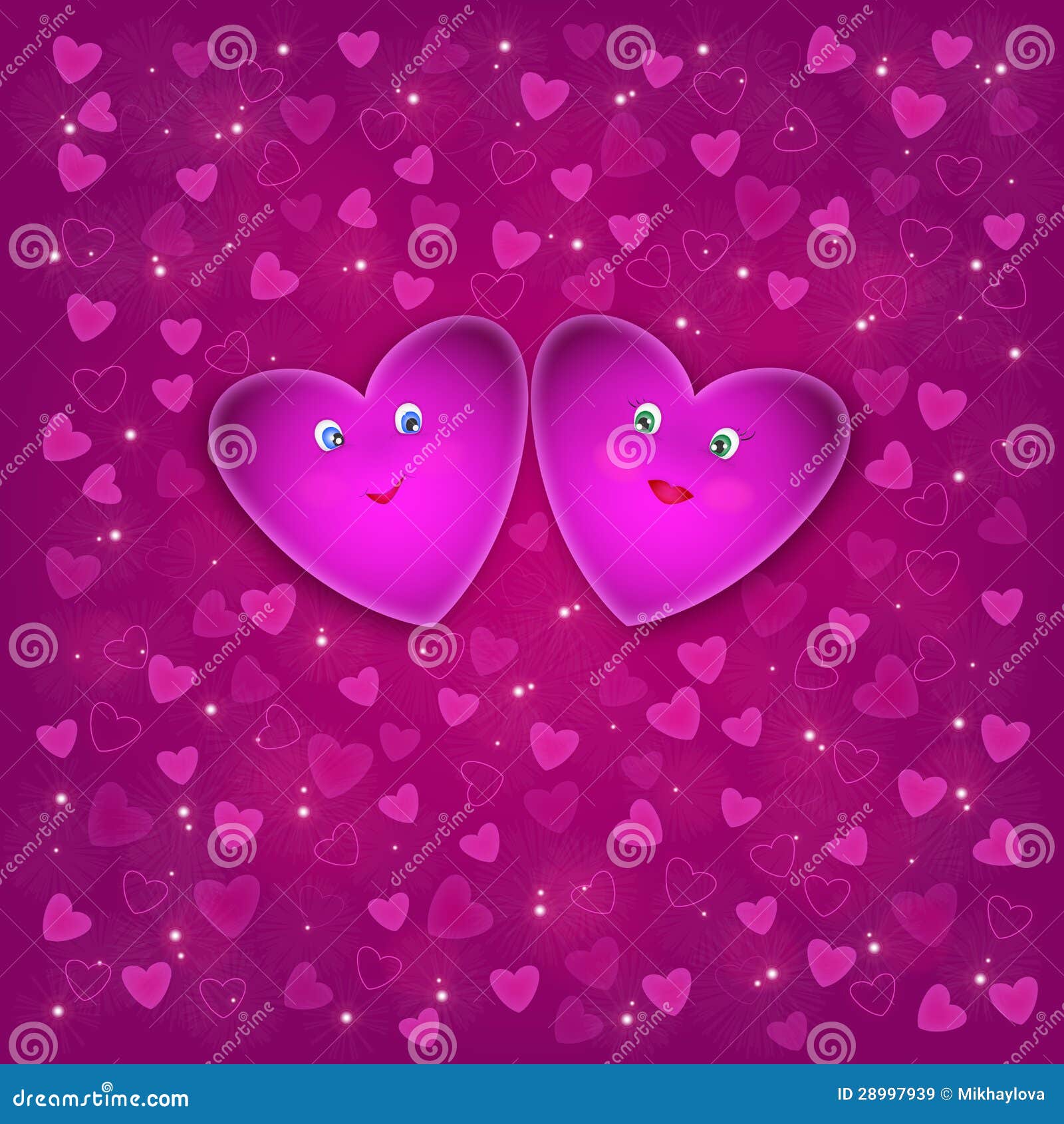 Smiles hearts stock vector. Illustration of emotion, celebration - 28997939