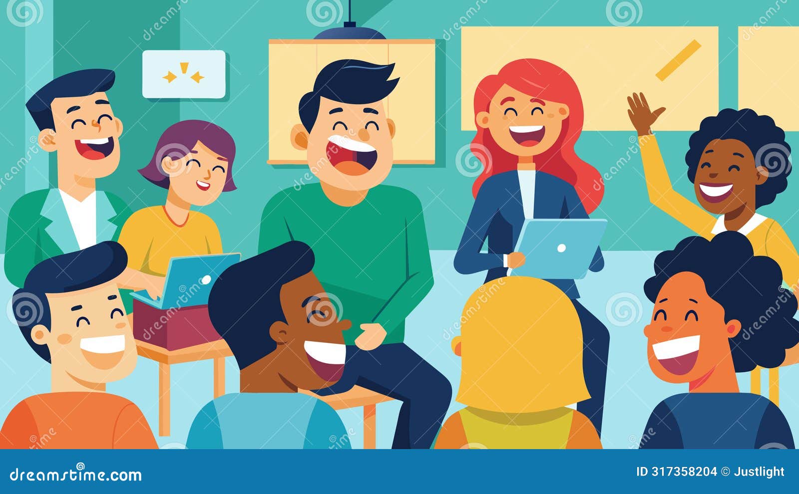 Smiles and Laughter Fill the Room As Instructors Add Comedic Elements ...