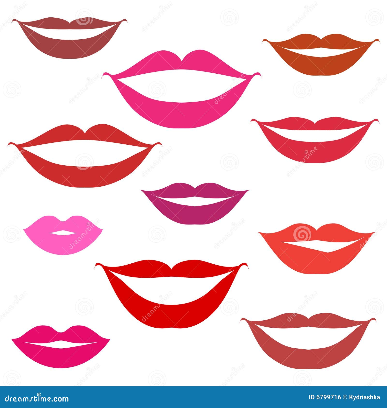 Pop Art Lips.Lips Background. Lipstick Advertisement.Smiley Lips. Stock ...