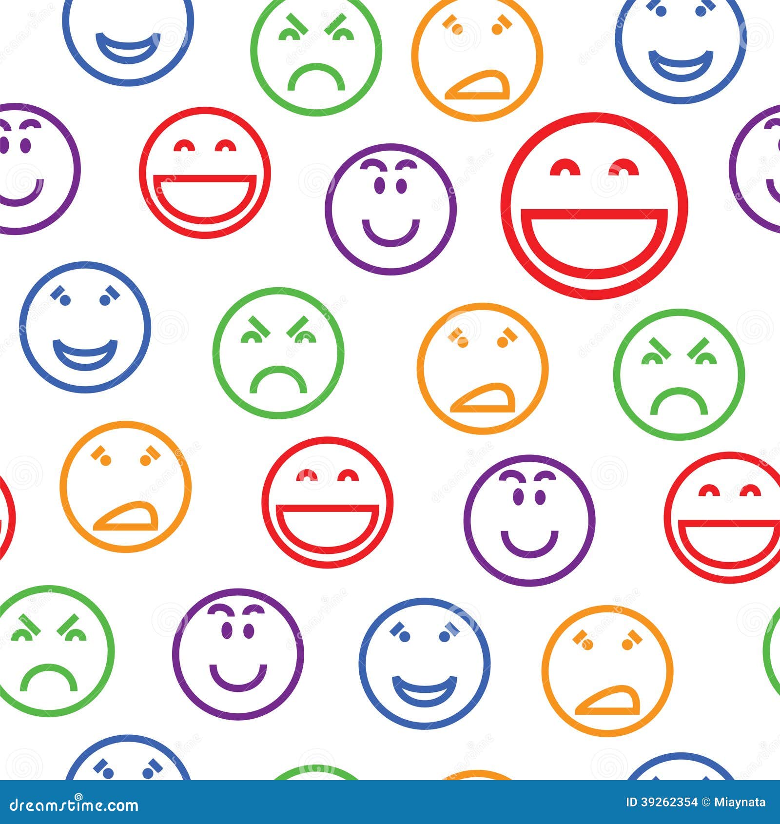 Smiles Seamless Texture Royalty-Free Stock Image | CartoonDealer.com ...